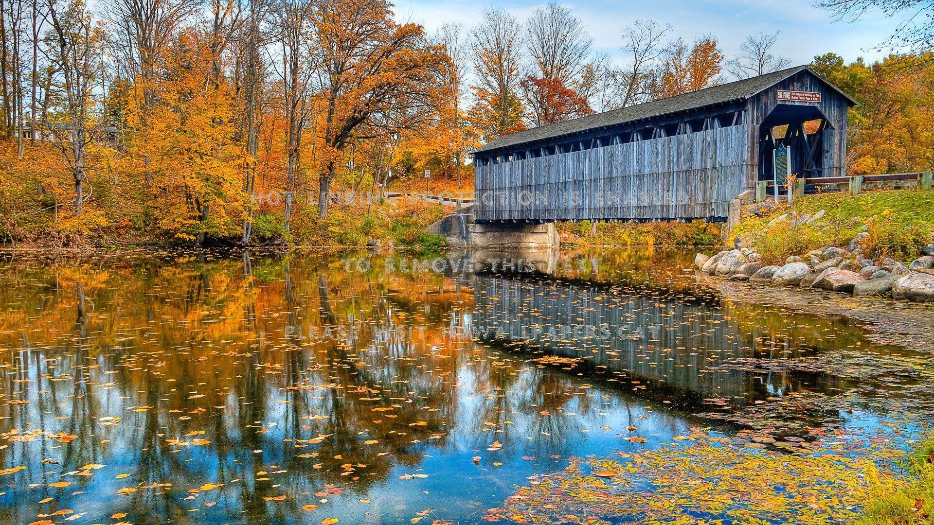 Covered Bridges Wallpapers - Top Free Covered Bridges Backgrounds ...