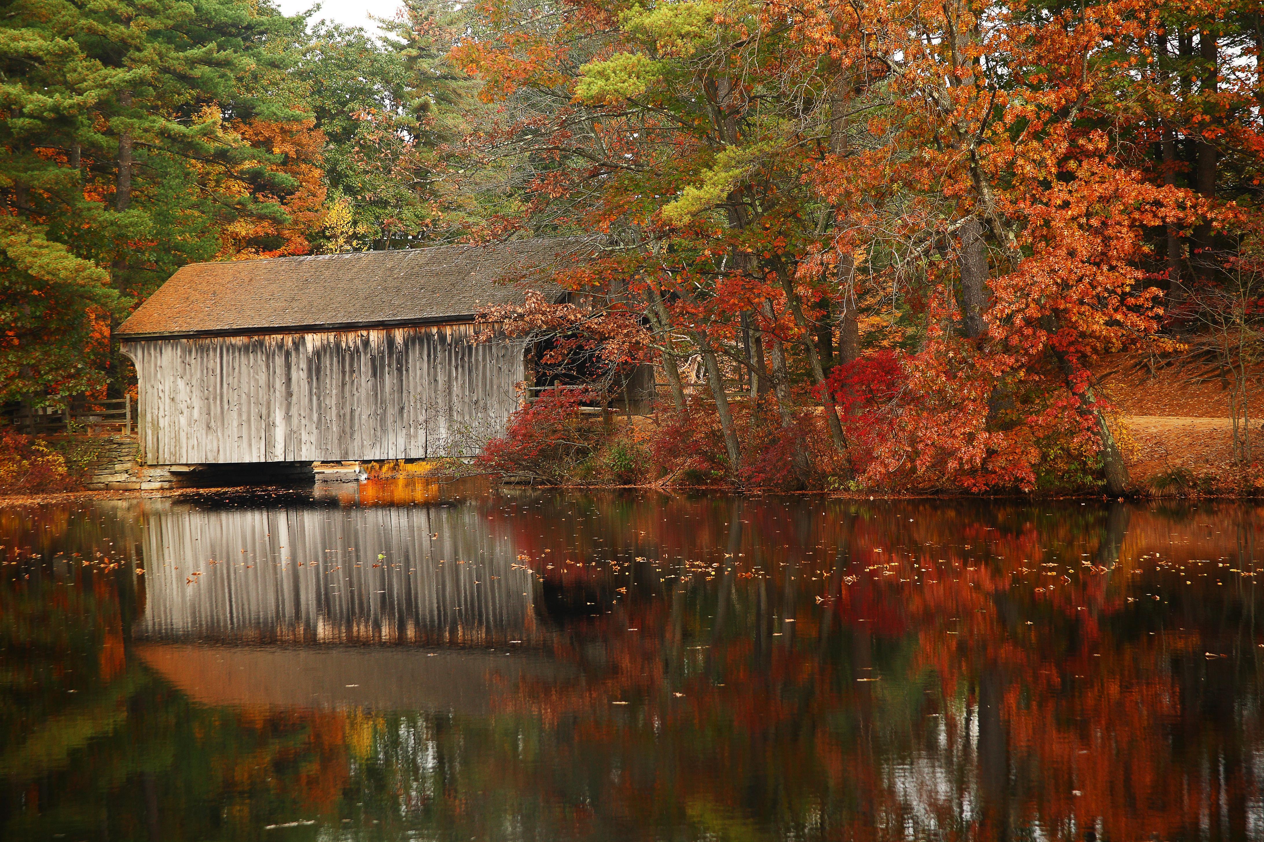 Covered Bridges Wallpapers - Top Free Covered Bridges Backgrounds ...