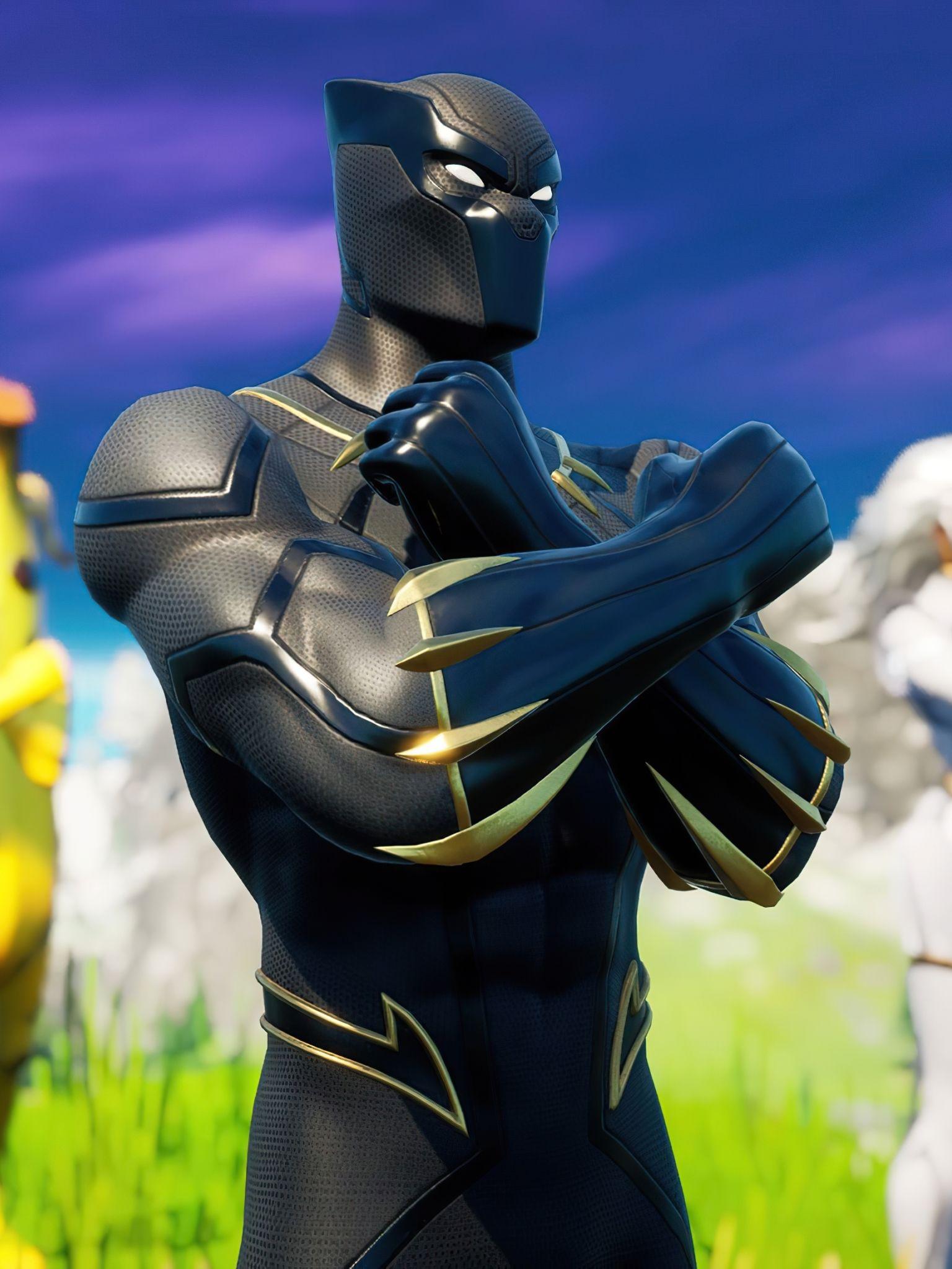 Black Panther Fortnite Wallpapers - Top Free Black Panther Fortnite ...