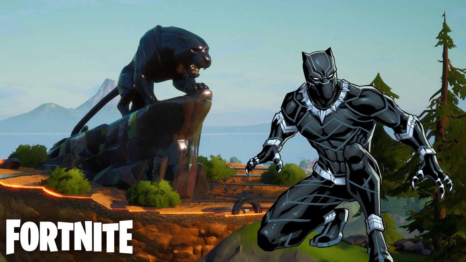 Black Panther Fortnite Wallpapers - Top Free Black Panther Fortnite ...