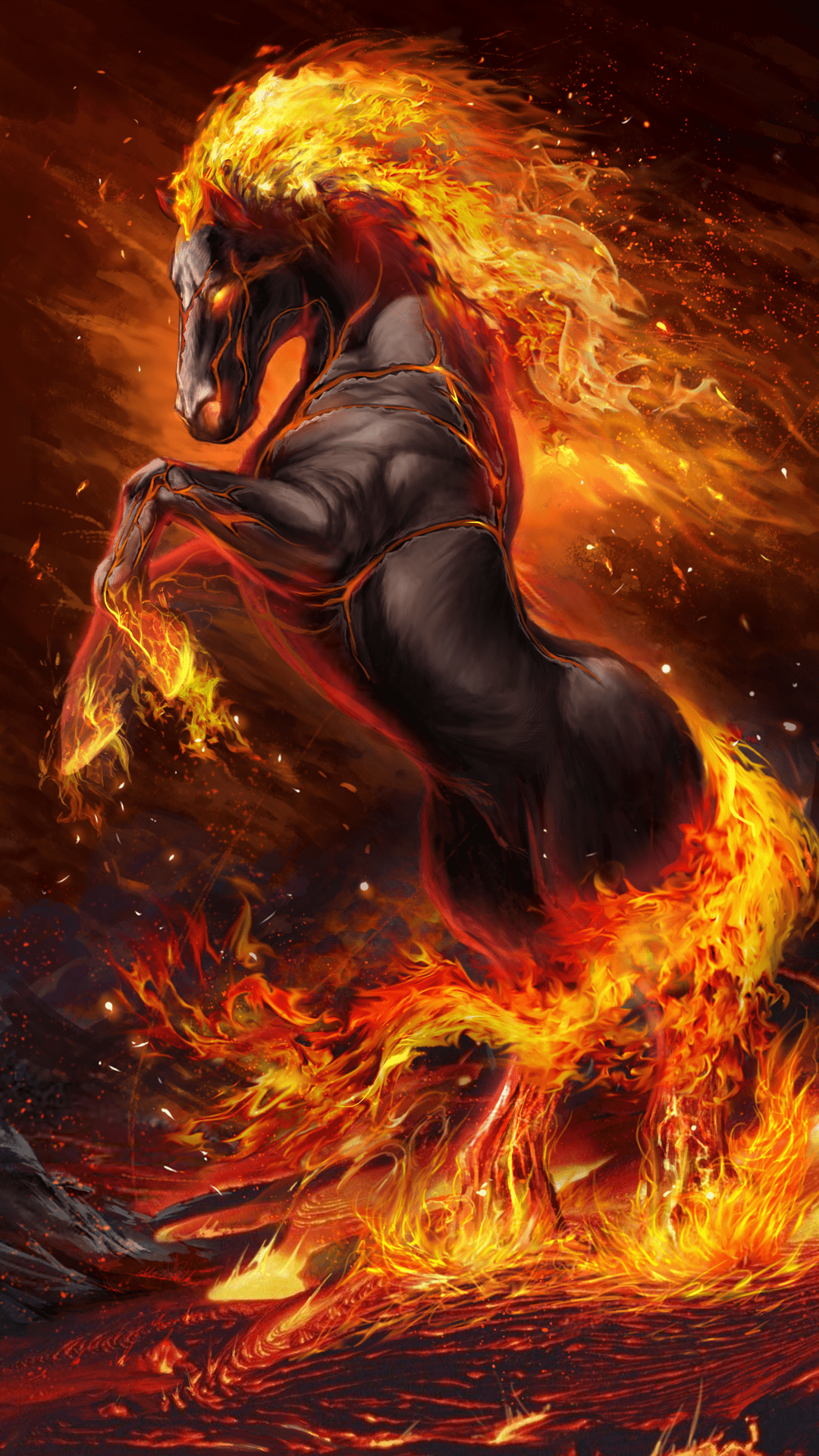 Evil Horse Wallpapers - Top Free Evil Horse Backgrounds - WallpaperAccess