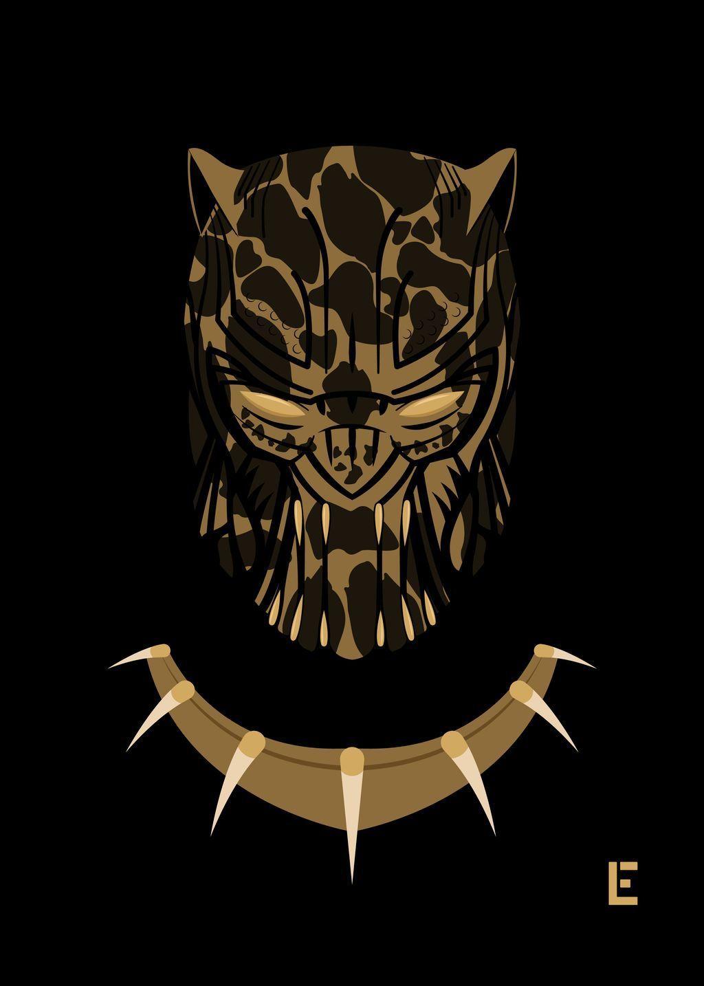 Killmonger Mask Wallpapers - Top Free Killmonger Mask Backgrounds ...
