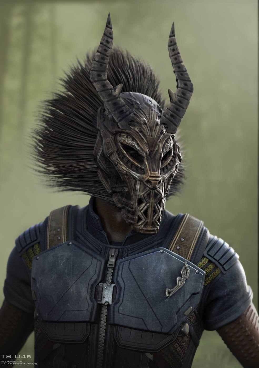 Killmonger Mask Wallpapers - Top Free Killmonger Mask Backgrounds ...