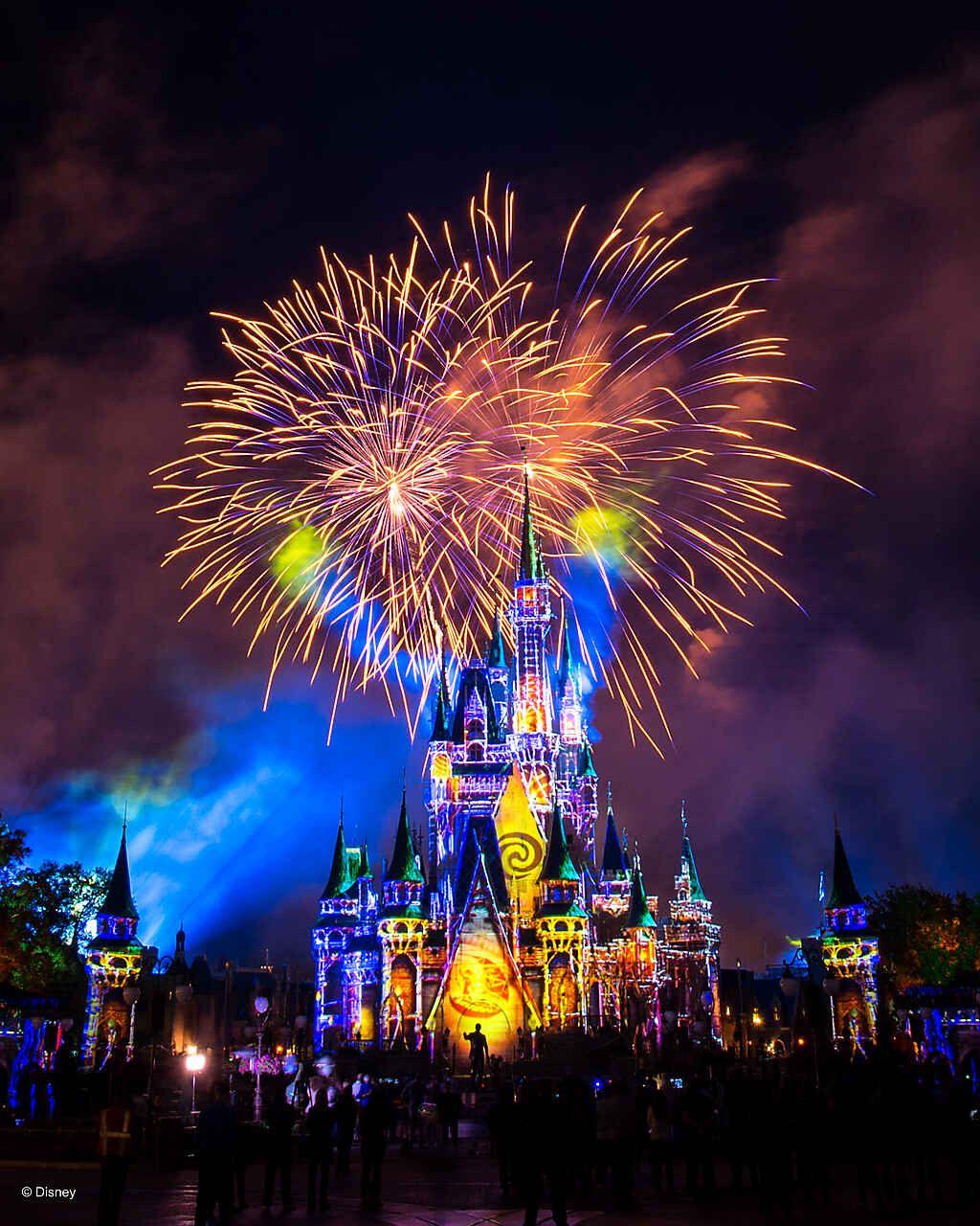 Disney Castle Fireworks Wallpapers - Top Free Disney Castle Fireworks ...