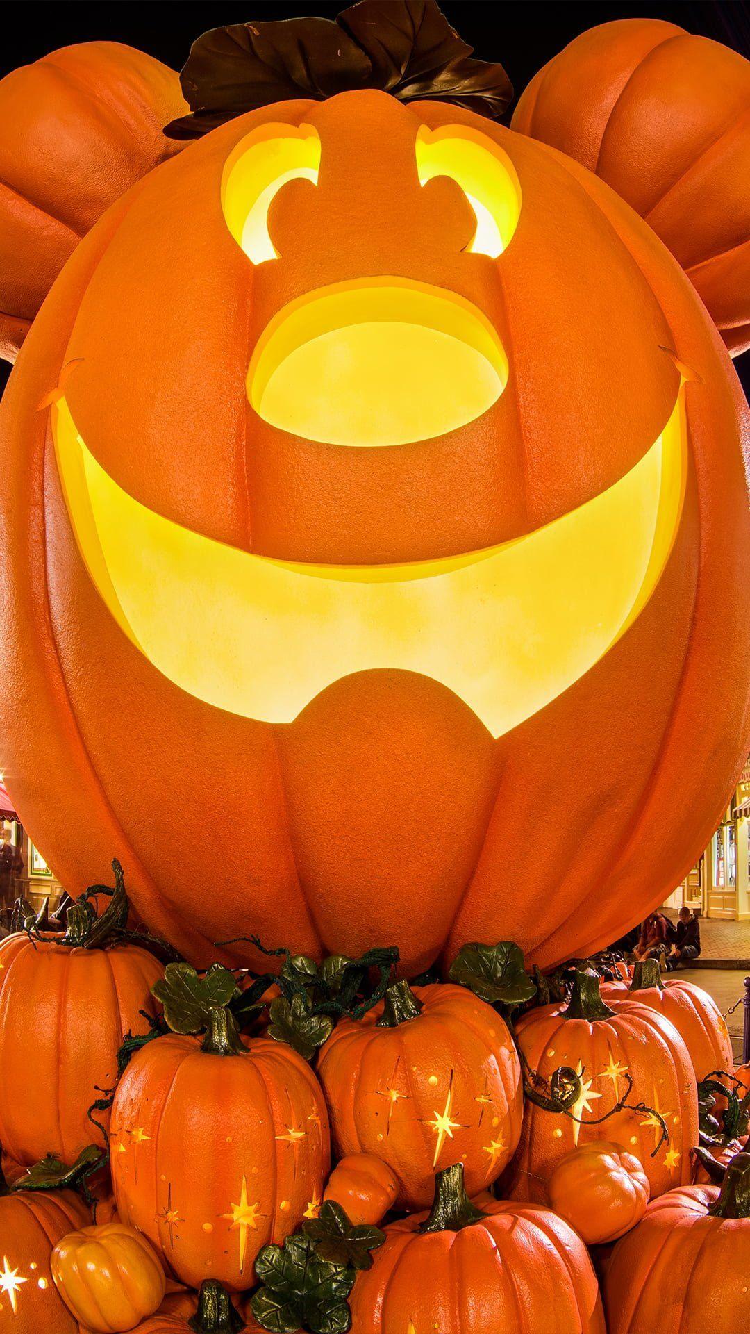 Mickey Pumpkin Wallpapers - Top Free Mickey Pumpkin Backgrounds ...