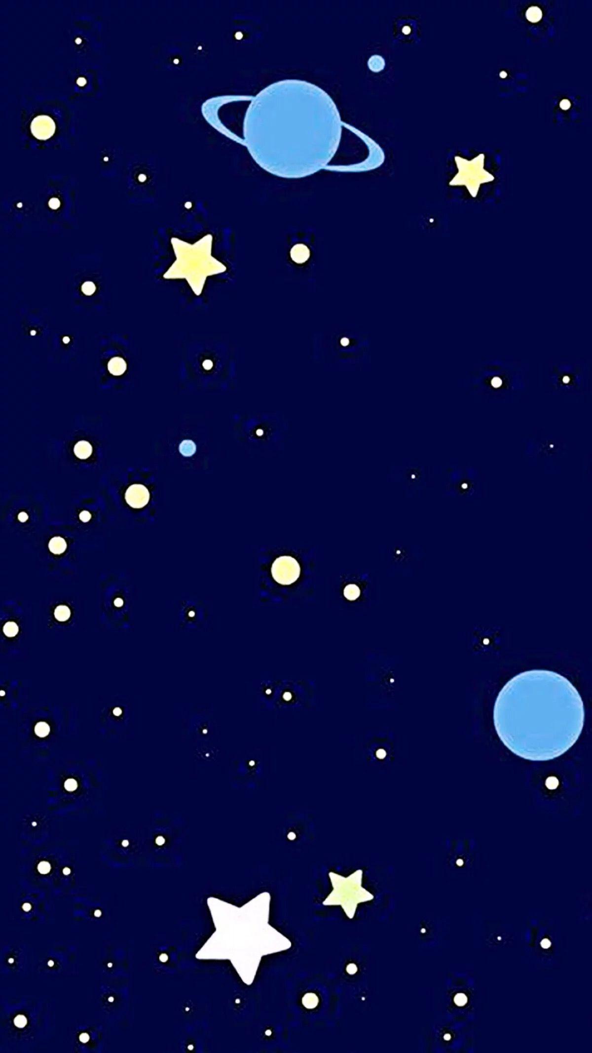 Moon and Stars Cartoon Wallpapers - Top Free Moon and Stars Cartoon ...