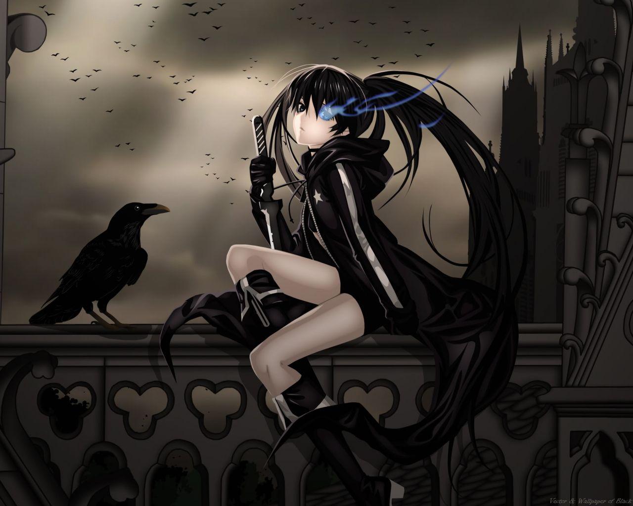 Anime Emo Girl Wallpapers Top Free Anime Emo Girl Backgrounds Wallpaperaccess