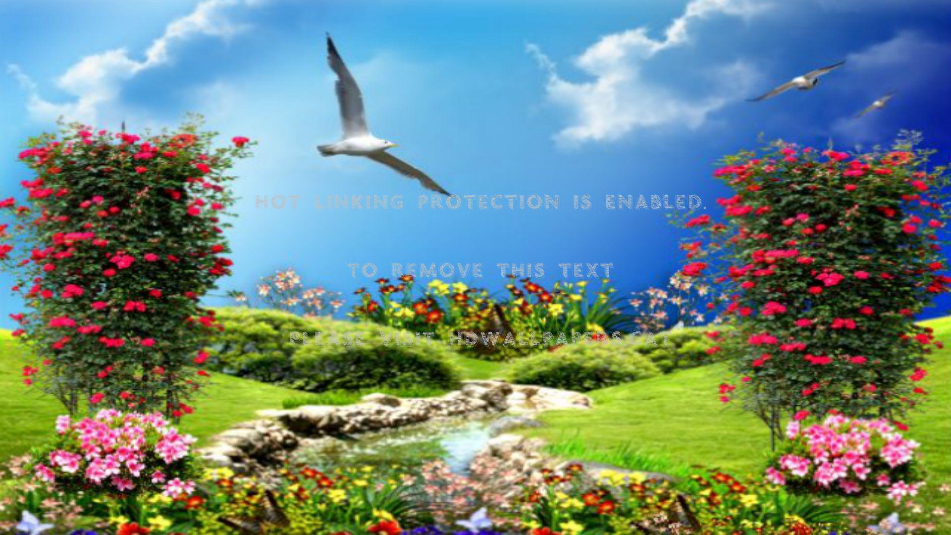 Spring Flowers and Birds Wallpapers - Top Free Spring Flowers and Birds ...