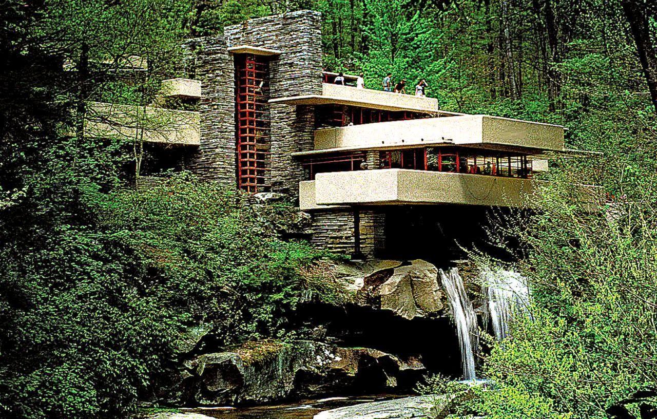 Falling Water Wallpaper Hd