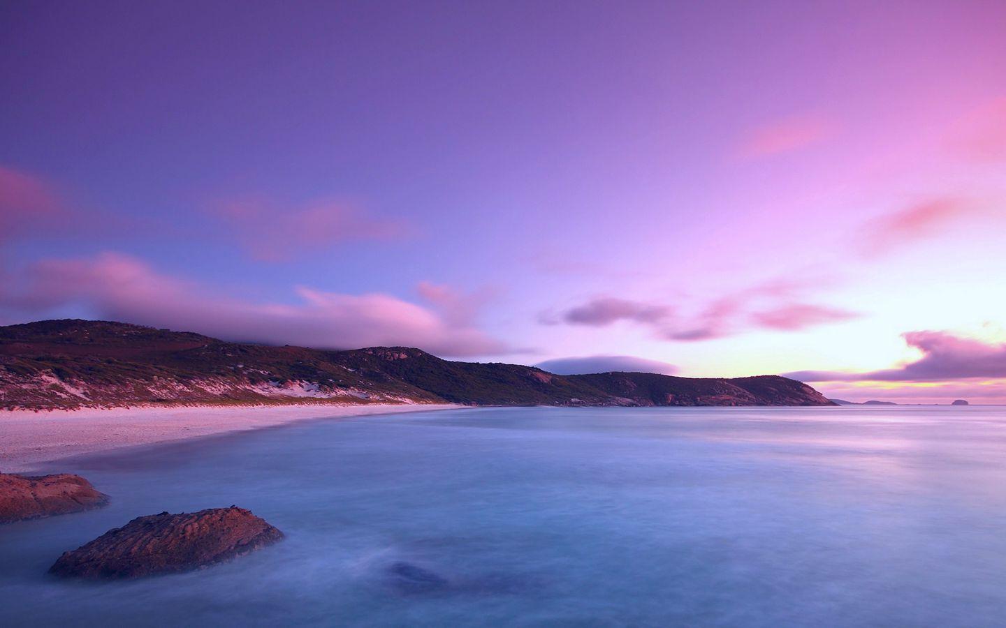 Blue and Pink Landscape Wallpapers - Top Free Blue and Pink Landscape ...