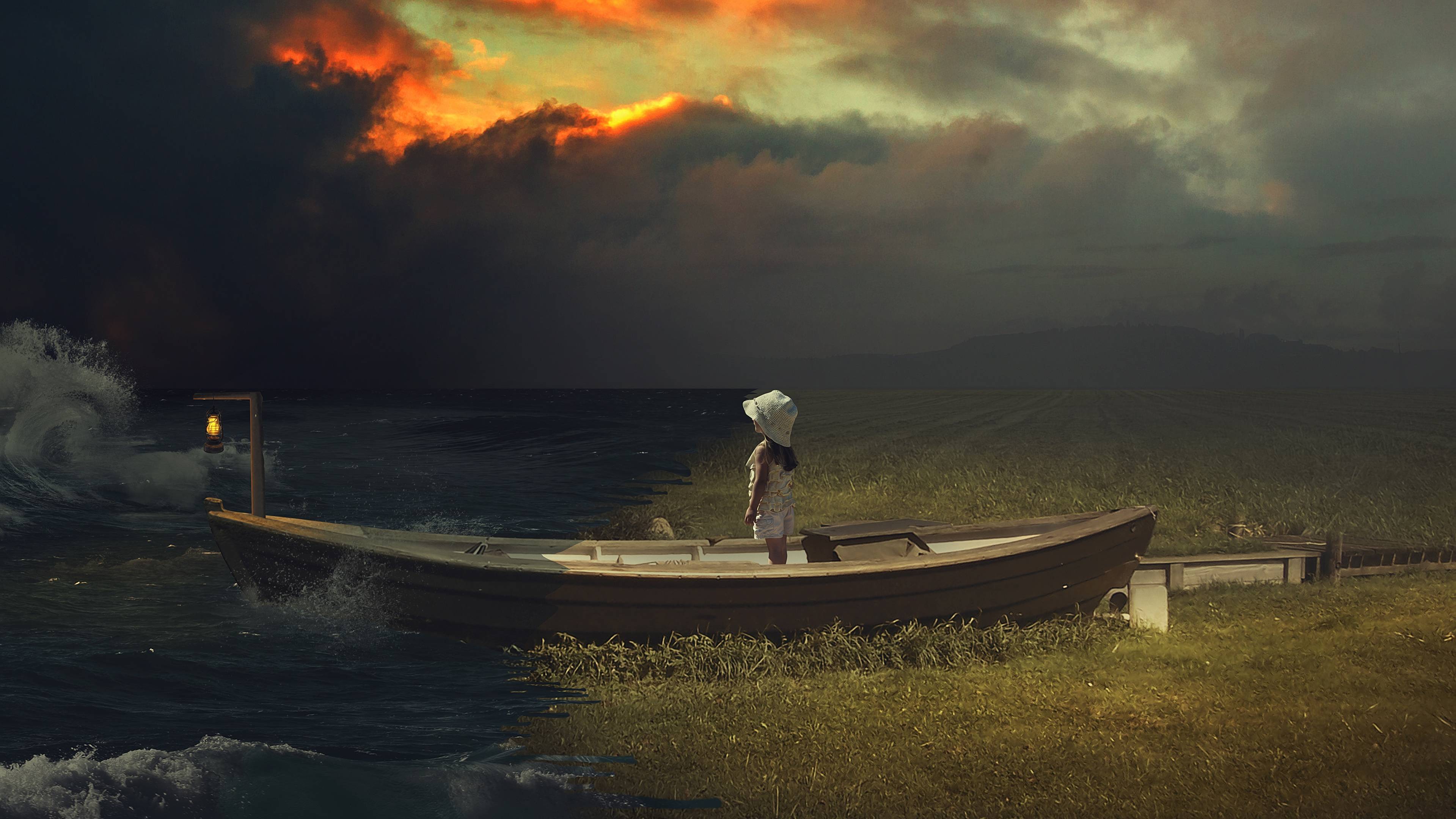 Dark Boat Wallpapers - Top Free Dark Boat Backgrounds - WallpaperAccess