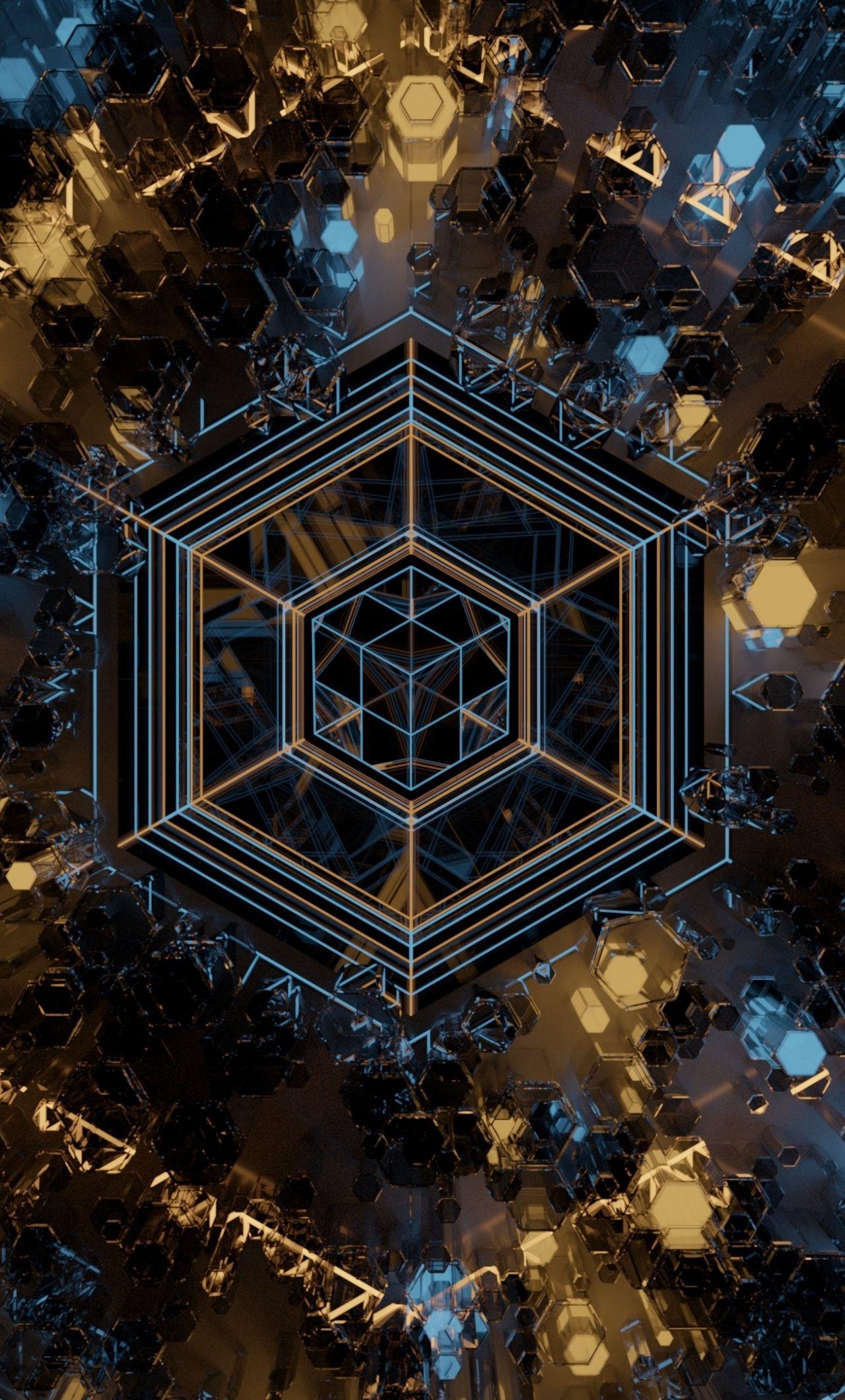 Geometric Fractal Wallpapers - Top Free Geometric Fractal Backgrounds ...