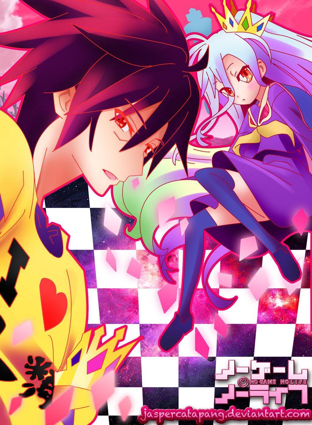 No Game No Life Logo Wallpapers - Top Free No Game No Life Logo ...