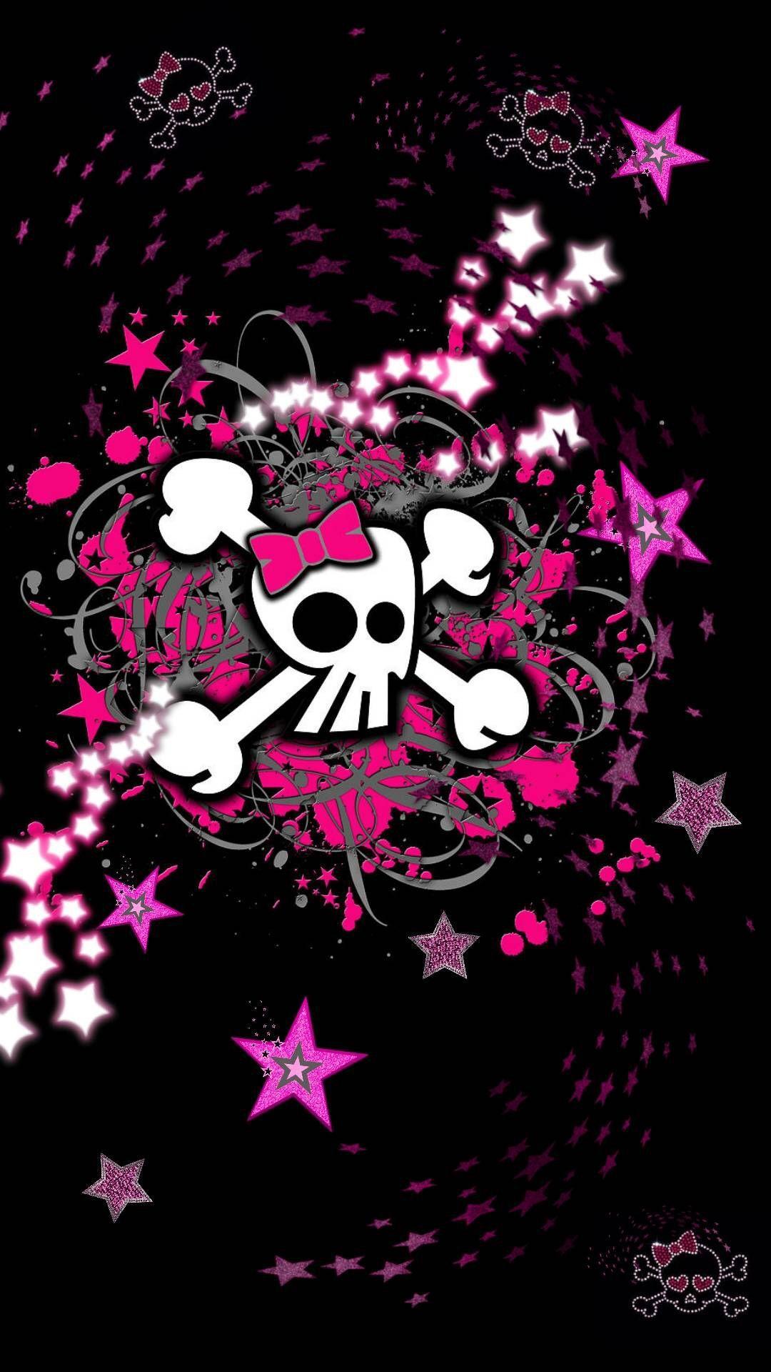 Cute Pink Skull Wallpapers - Top Free Cute Pink Skull Backgrounds ...
