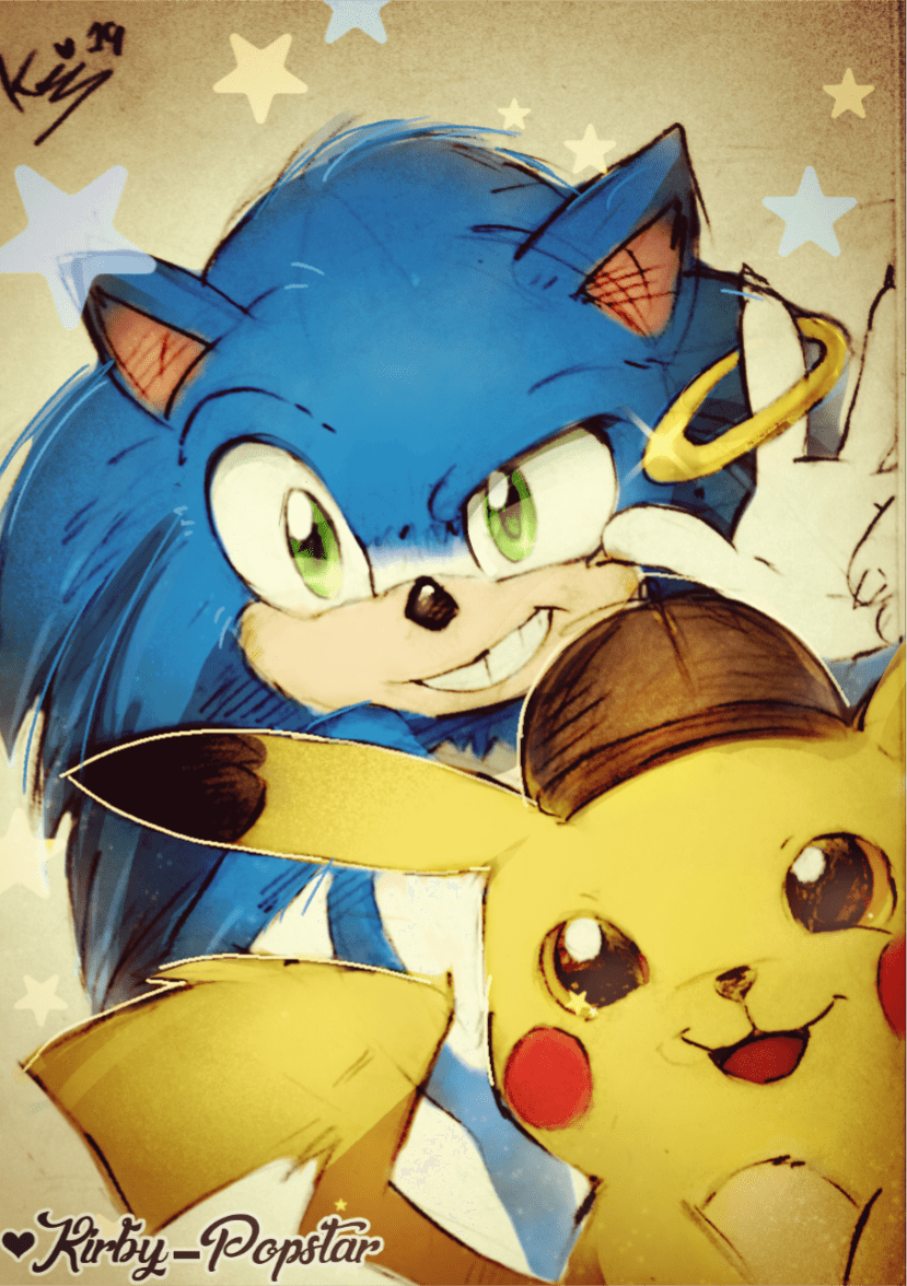 Sonic And Pikachu Wallpapers Top Free Sonic And Pikachu Backgrounds Wallpaperaccess