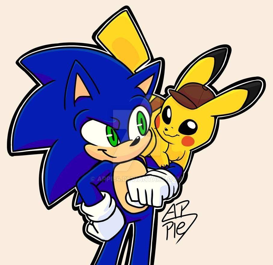 Sonic And Pikachu Wallpapers Top Free Sonic And Pikachu Backgrounds Wallpaperaccess