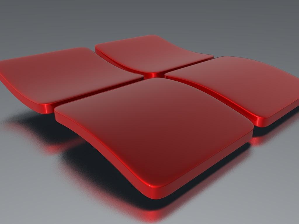 Red Windows Logo Wallpapers - Top Free Red Windows Logo Backgrounds ...