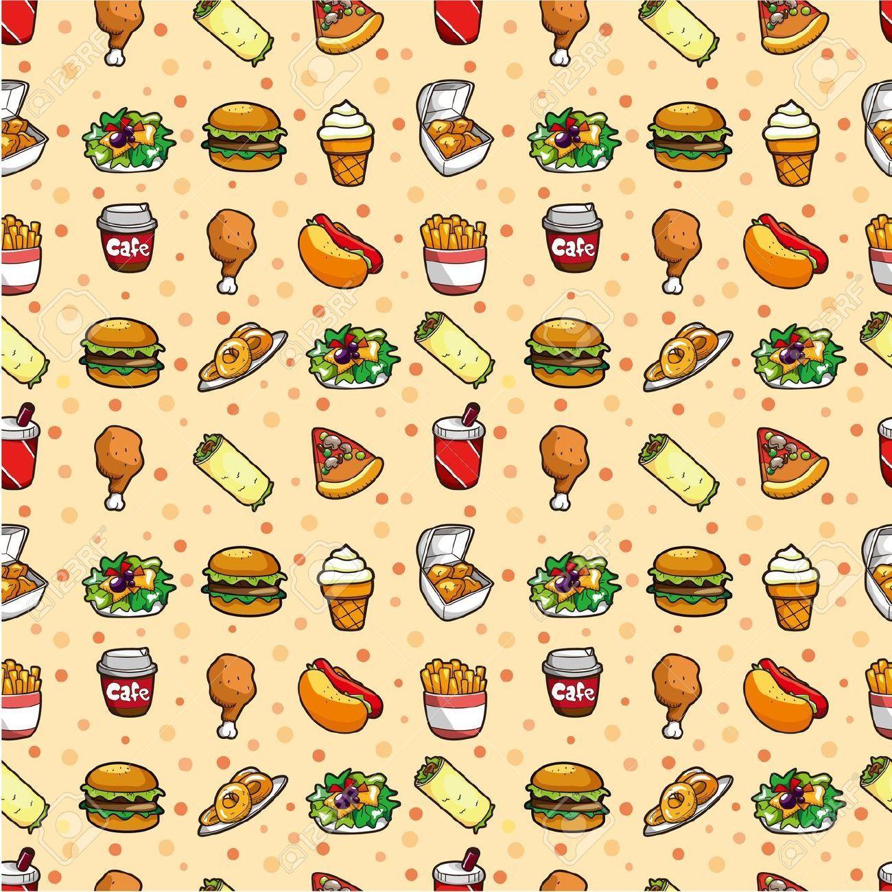 Food Pattern Wallpapers - Top Free Food Pattern Backgrounds ...