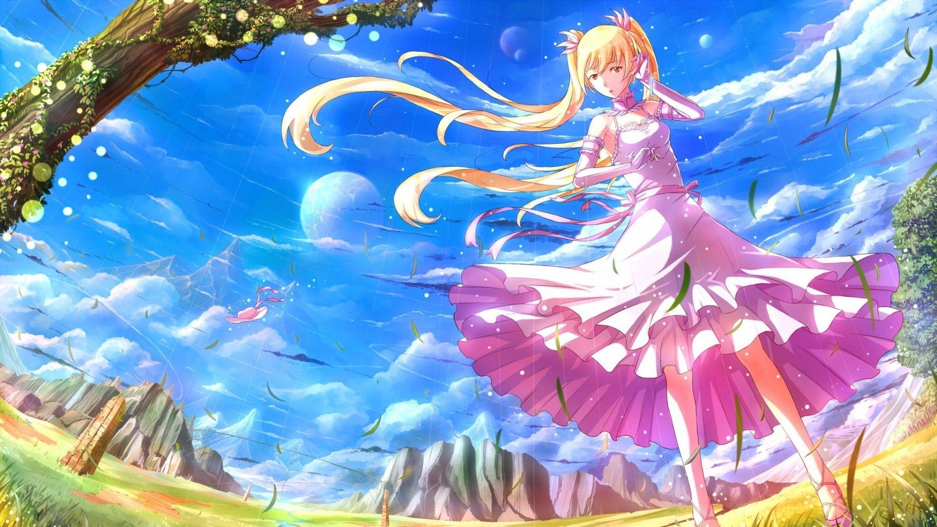 Nature Anime Girl Wallpapers - Top Free Nature Anime Girl Backgrounds ...