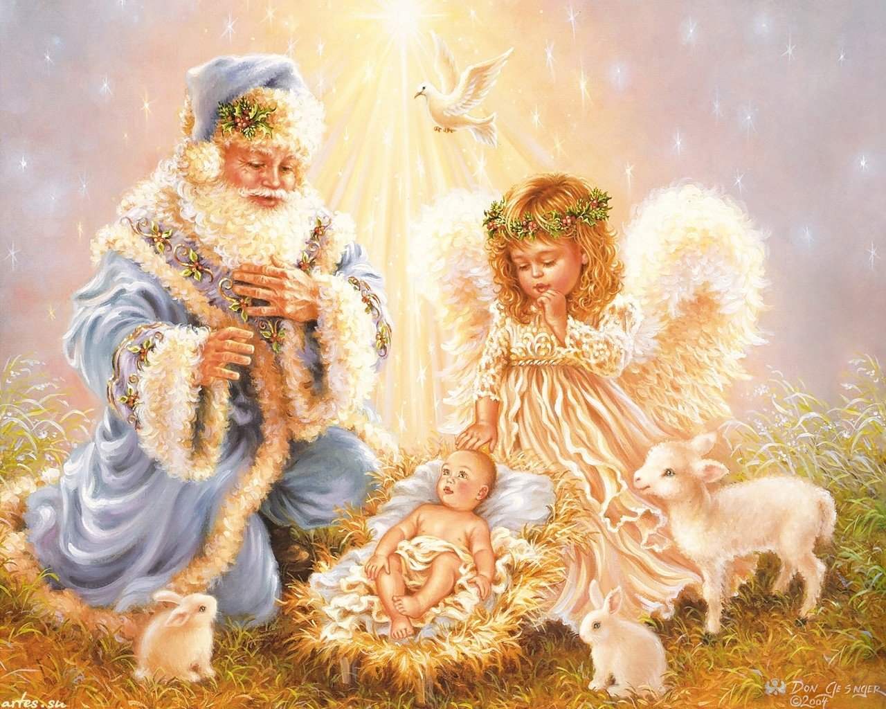 Nativity Angels Wallpapers - Top Free Nativity Angels Backgrounds ...