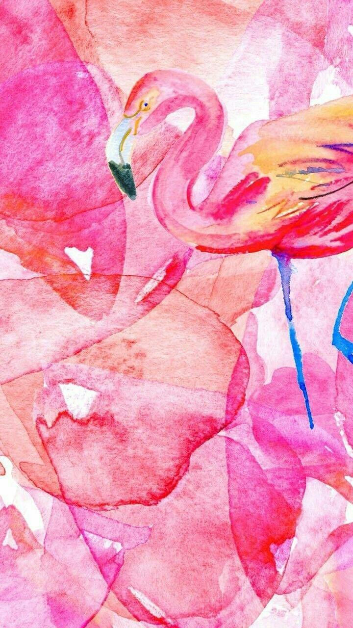 Watercolor Flamingo Wallpapers - Top Free Watercolor Flamingo ...
