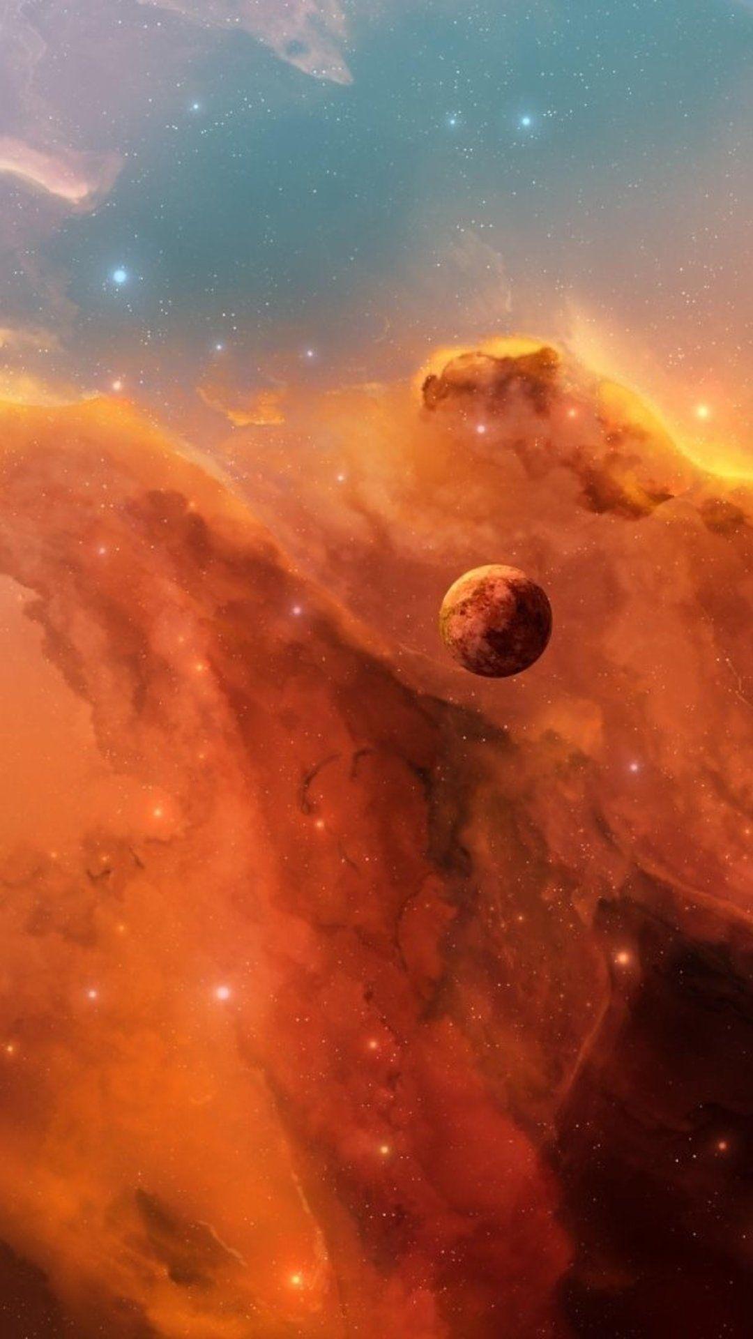 Space Orange Wallpapers - Top Free Space Orange Backgrounds ...