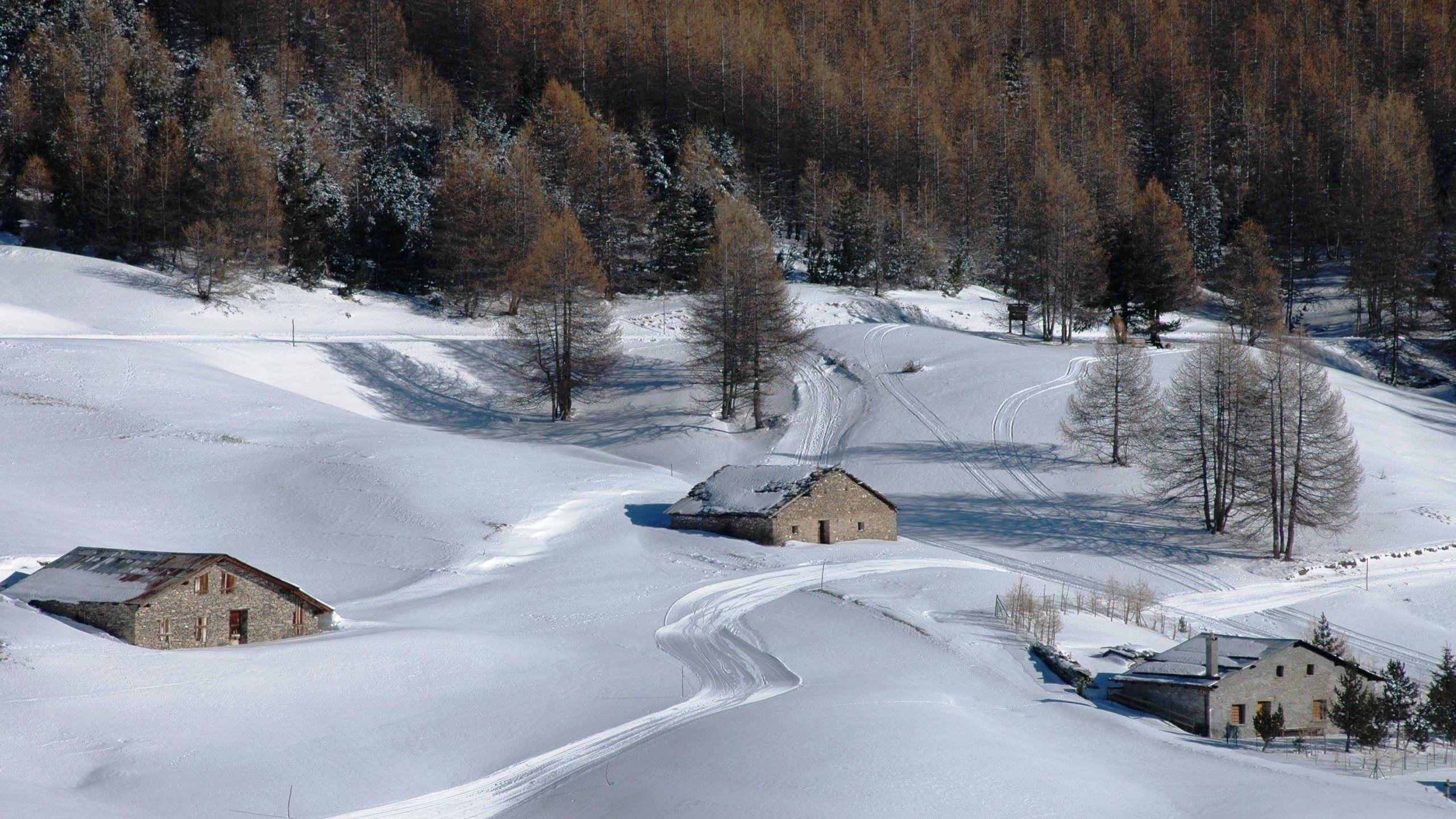 Countryside Winter Wallpapers - Top Free Countryside Winter Backgrounds ...