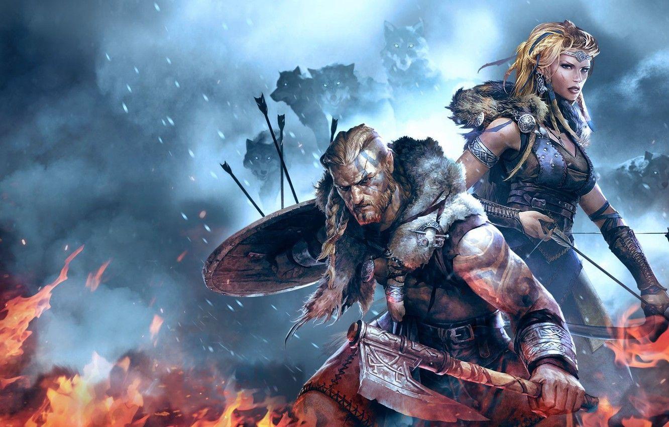 Viking Girl Wallpapers - Top Free Viking Girl Backgrounds - WallpaperAccess