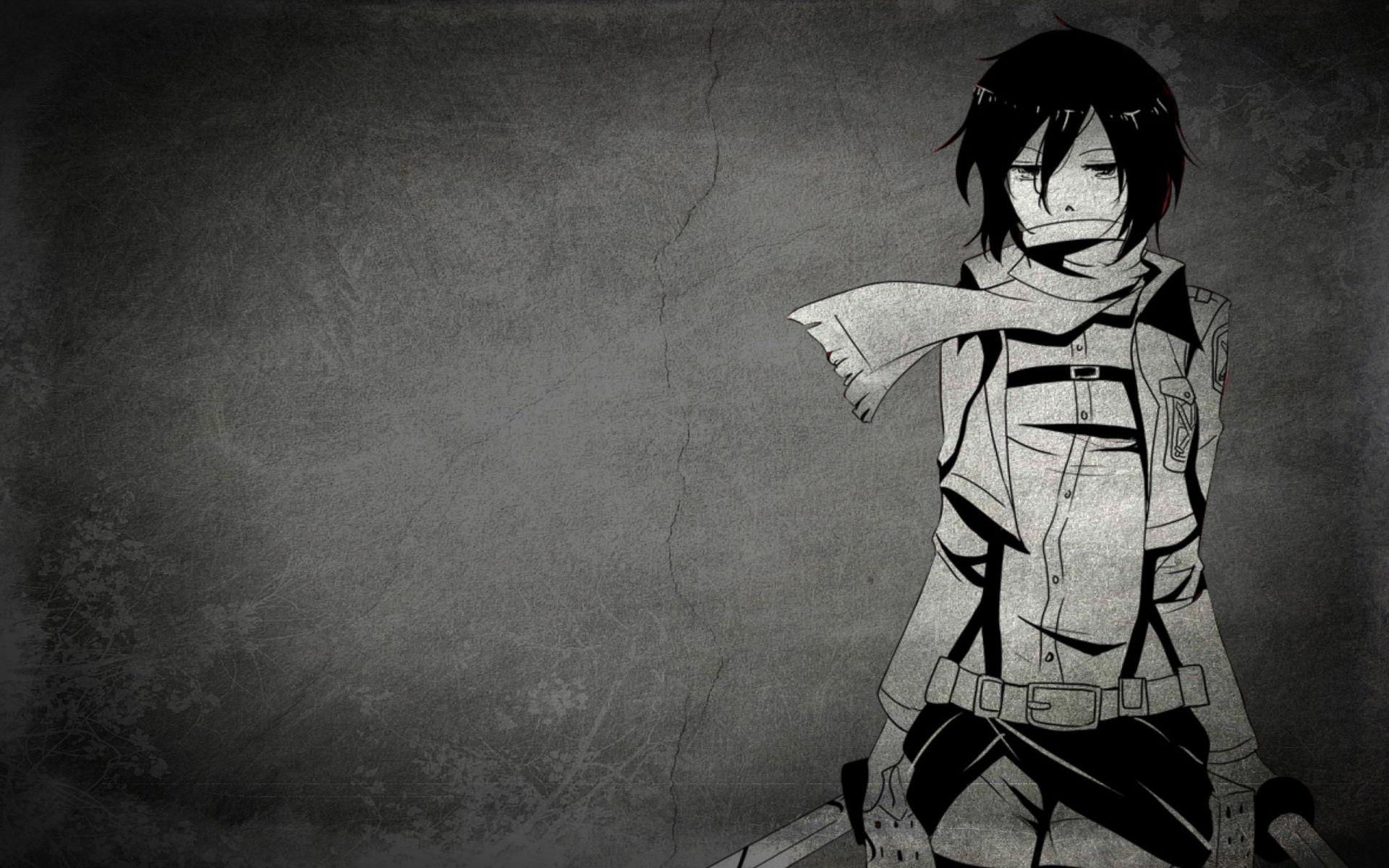 Attack On Titan Black Wallpapers - Top Free Attack On Titan Black ...