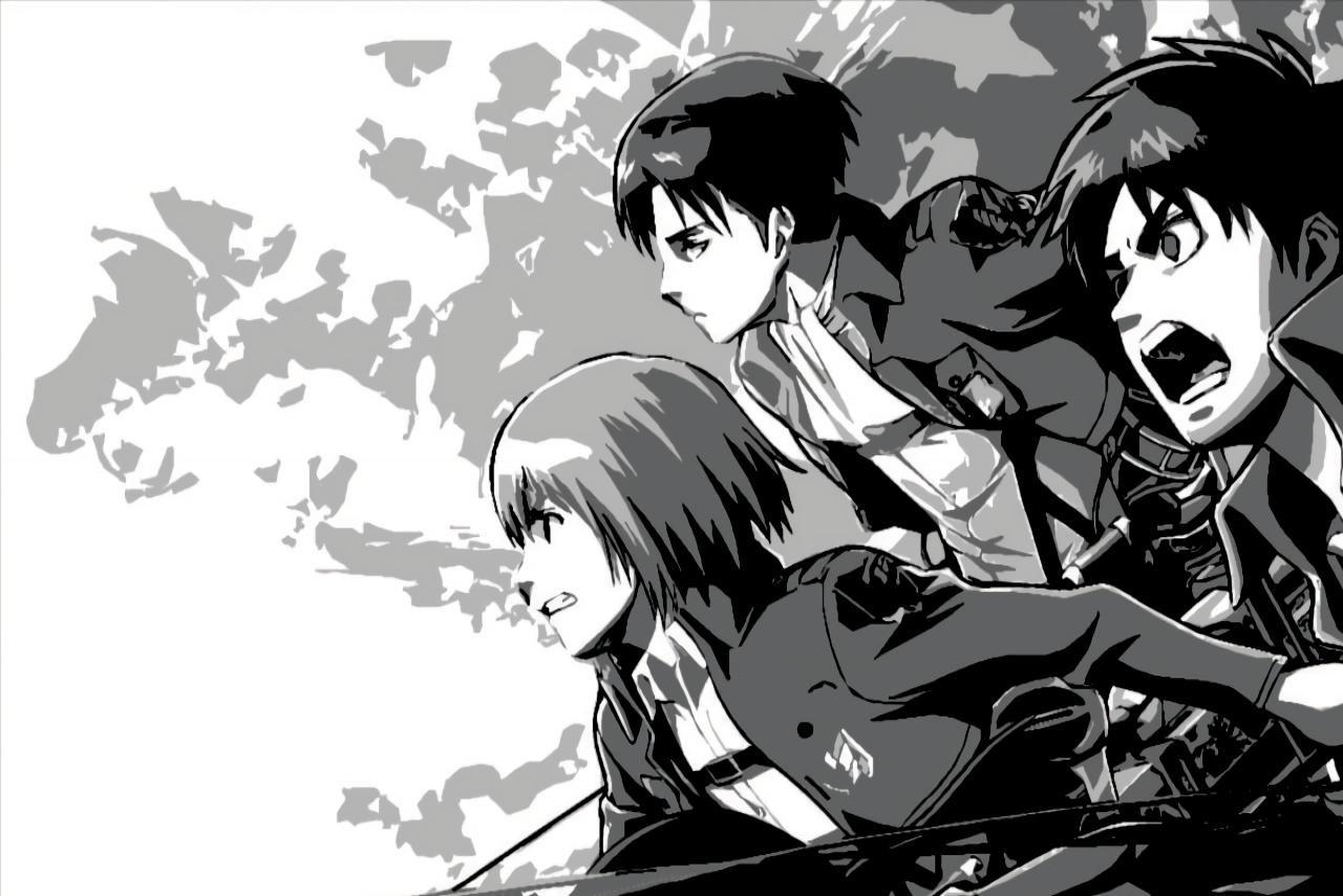 Attack On Titan Black Wallpapers - Top Free Attack On Titan Black ...