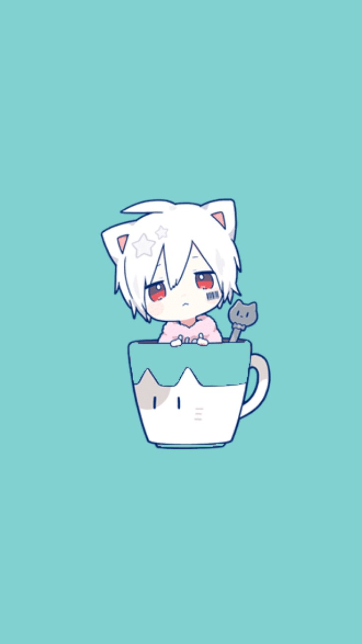 Mafumafu Chibi Wallpapers - Top Free Mafumafu Chibi Backgrounds ...