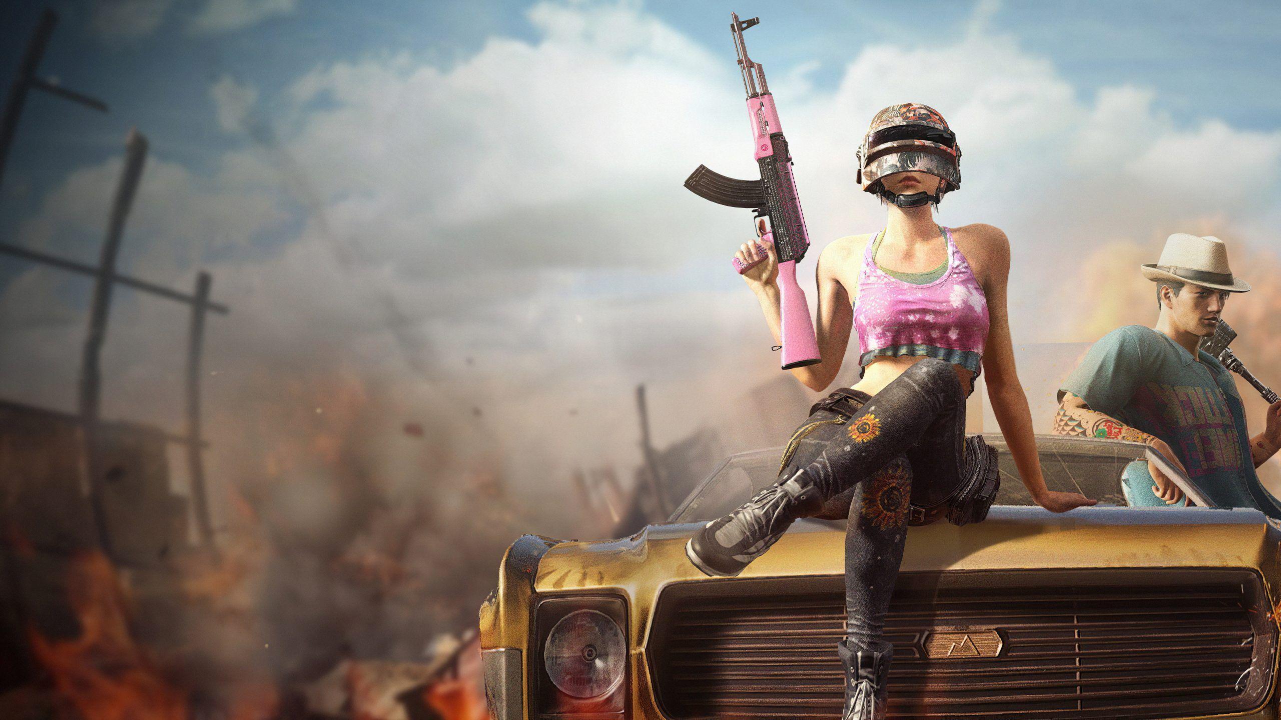Pubg 4K Women Wallpapers - Top Free Pubg 4K Women Backgrounds ...