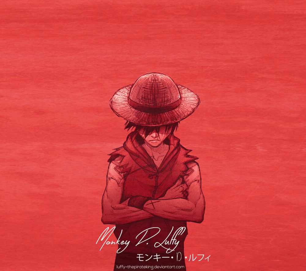 Luffy Red Wallpapers - Top Free Luffy Red Backgrounds - WallpaperAccess
