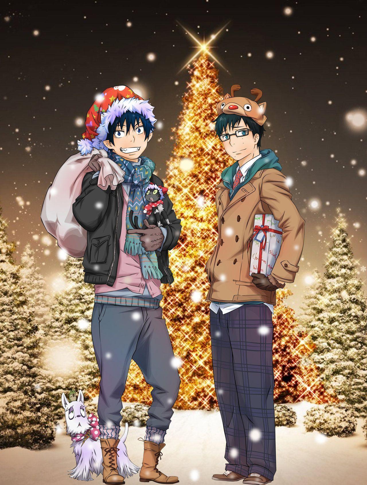 Blue Exorcist Christmas Wallpapers - Top Free Blue Exorcist Christmas ...