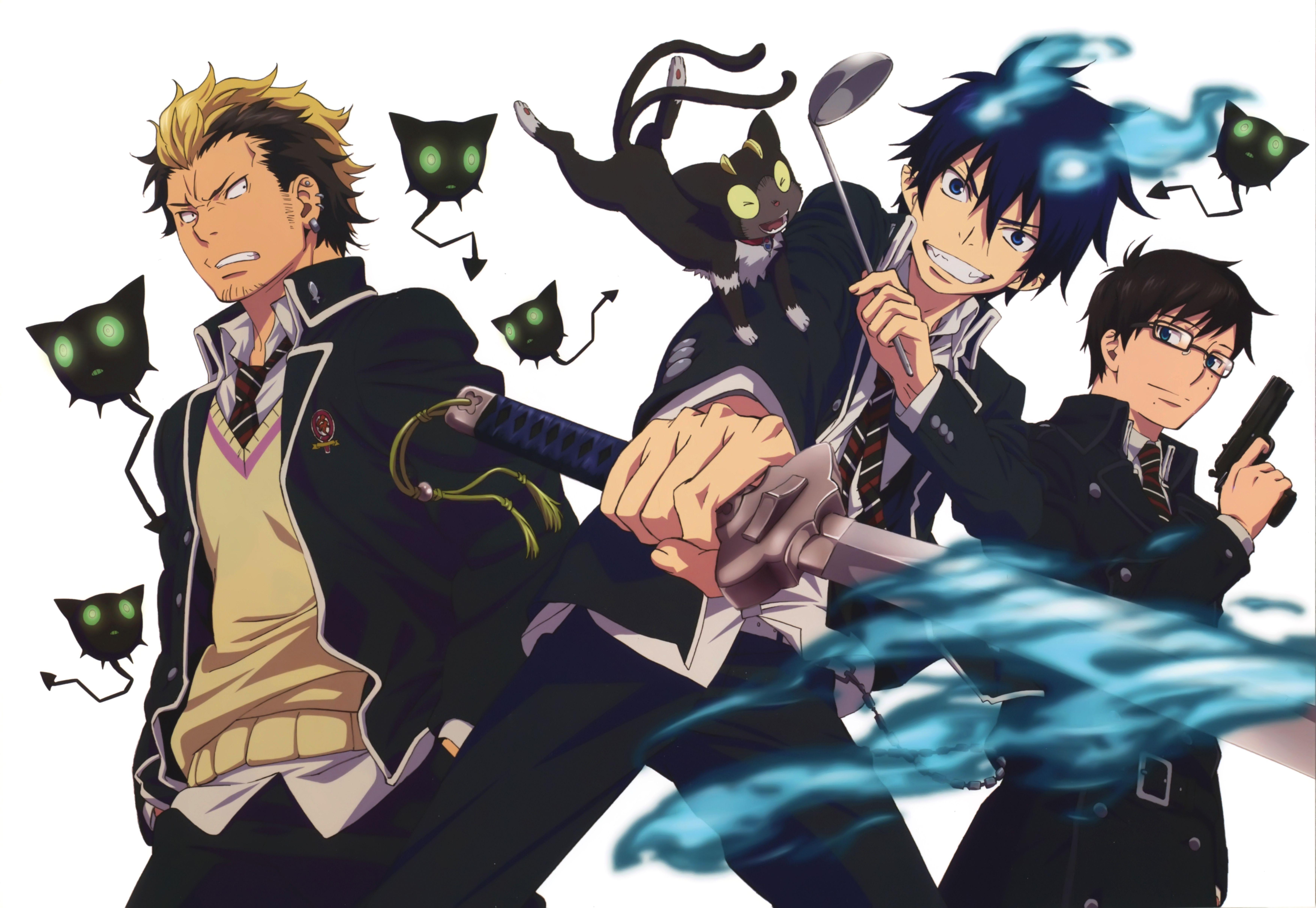 Blue Exorcist Christmas Wallpapers - Top Free Blue Exorcist Christmas ...