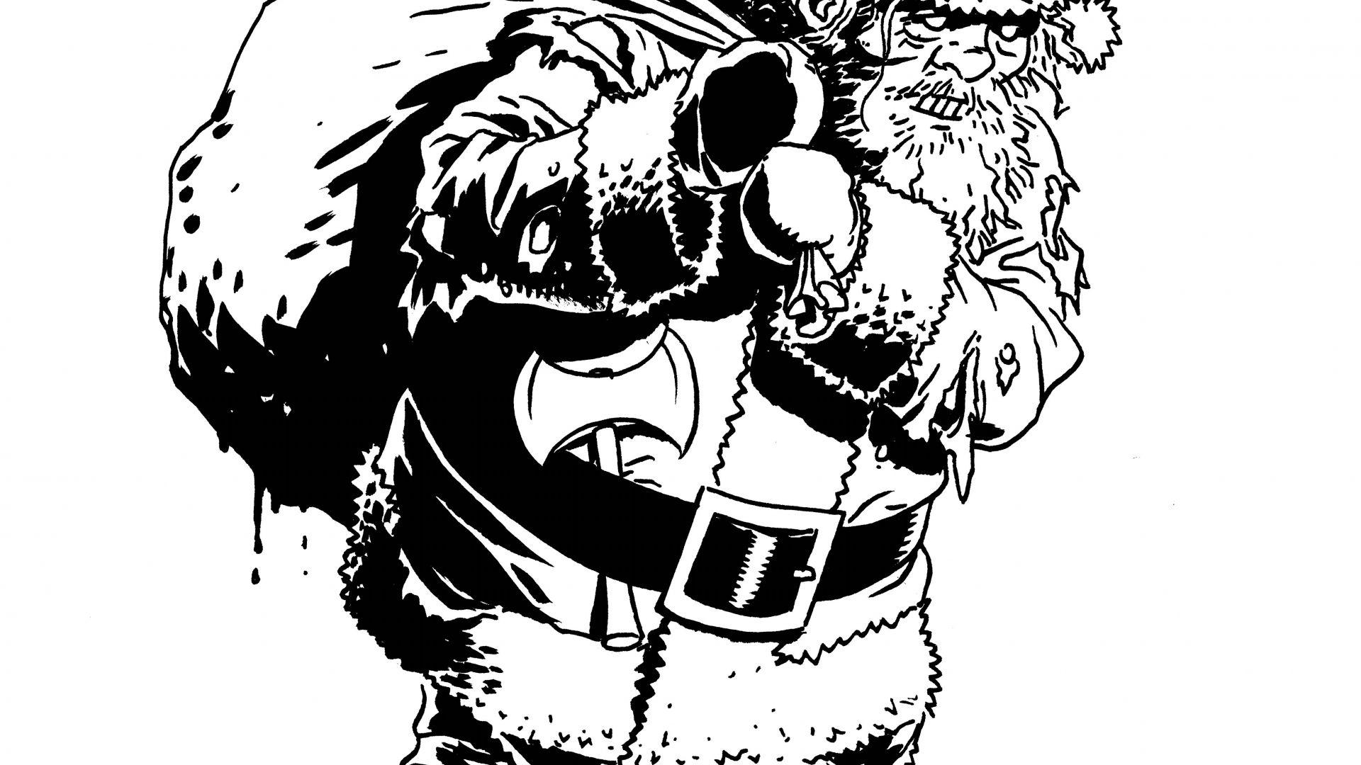 Zombie Santa Wallpapers - Top Free Zombie Santa Backgrounds ...