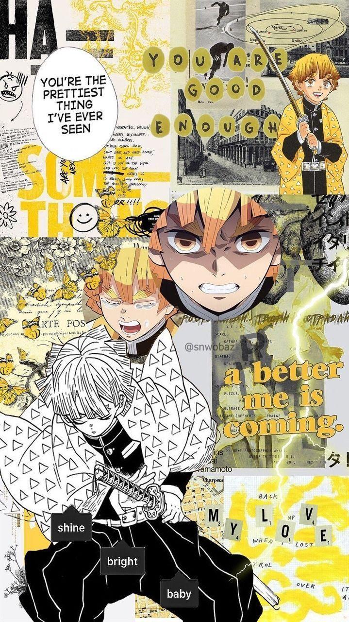 Demon Slayer Collage Wallpapers - Top Free Demon Slayer Collage ...