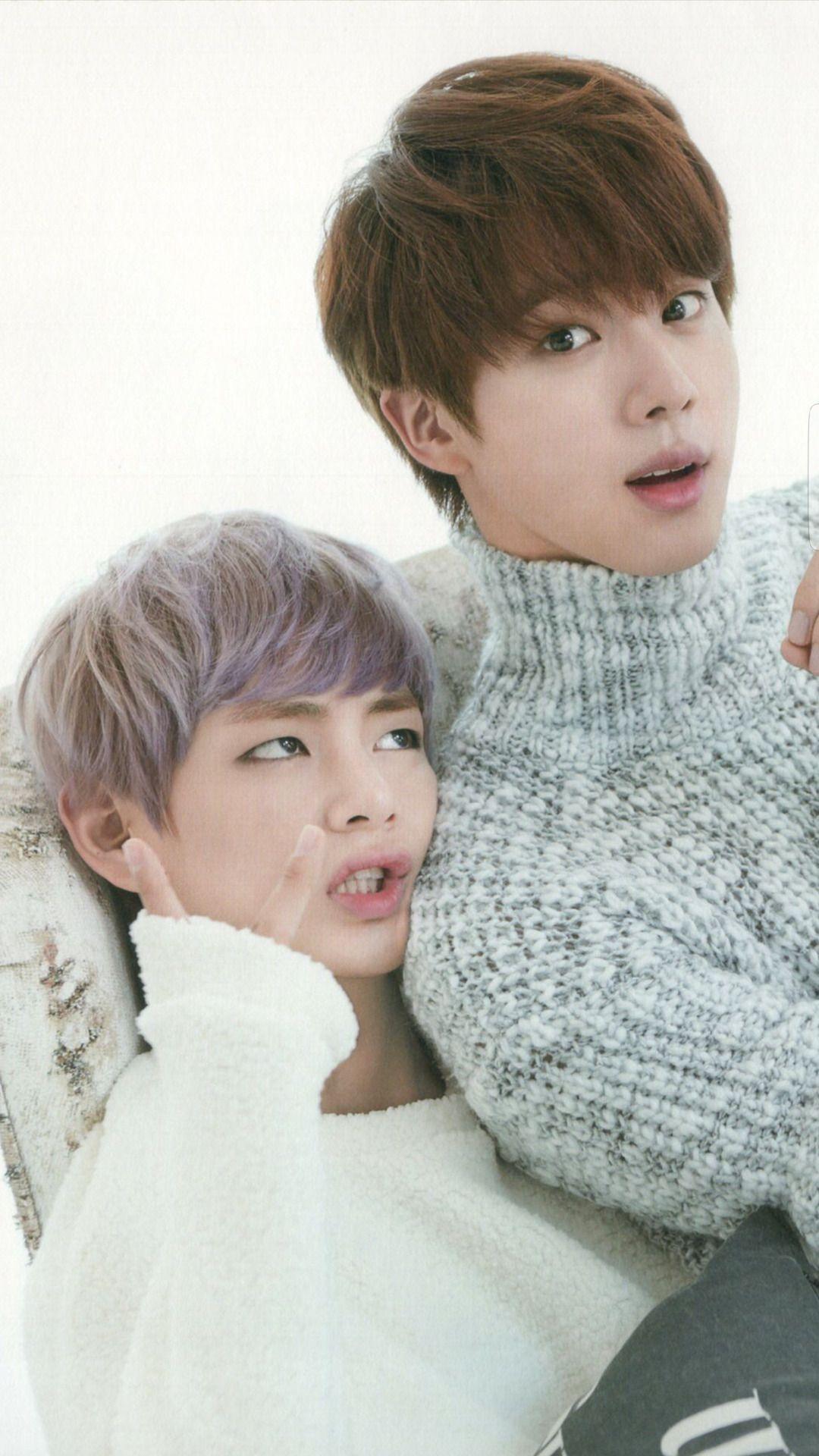 BTS Jin and V Wallpapers - Top Free BTS Jin and V Backgrounds ...