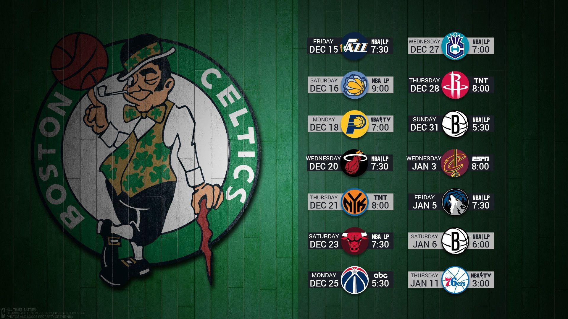 Boston Celtics Desktop Wallpapers - Top Free Boston Celtics Desktop ...