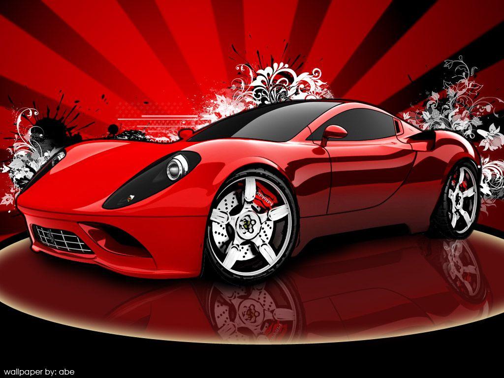 Red Sport Car Wallpapers - Top Free Red Sport Car Backgrounds ...