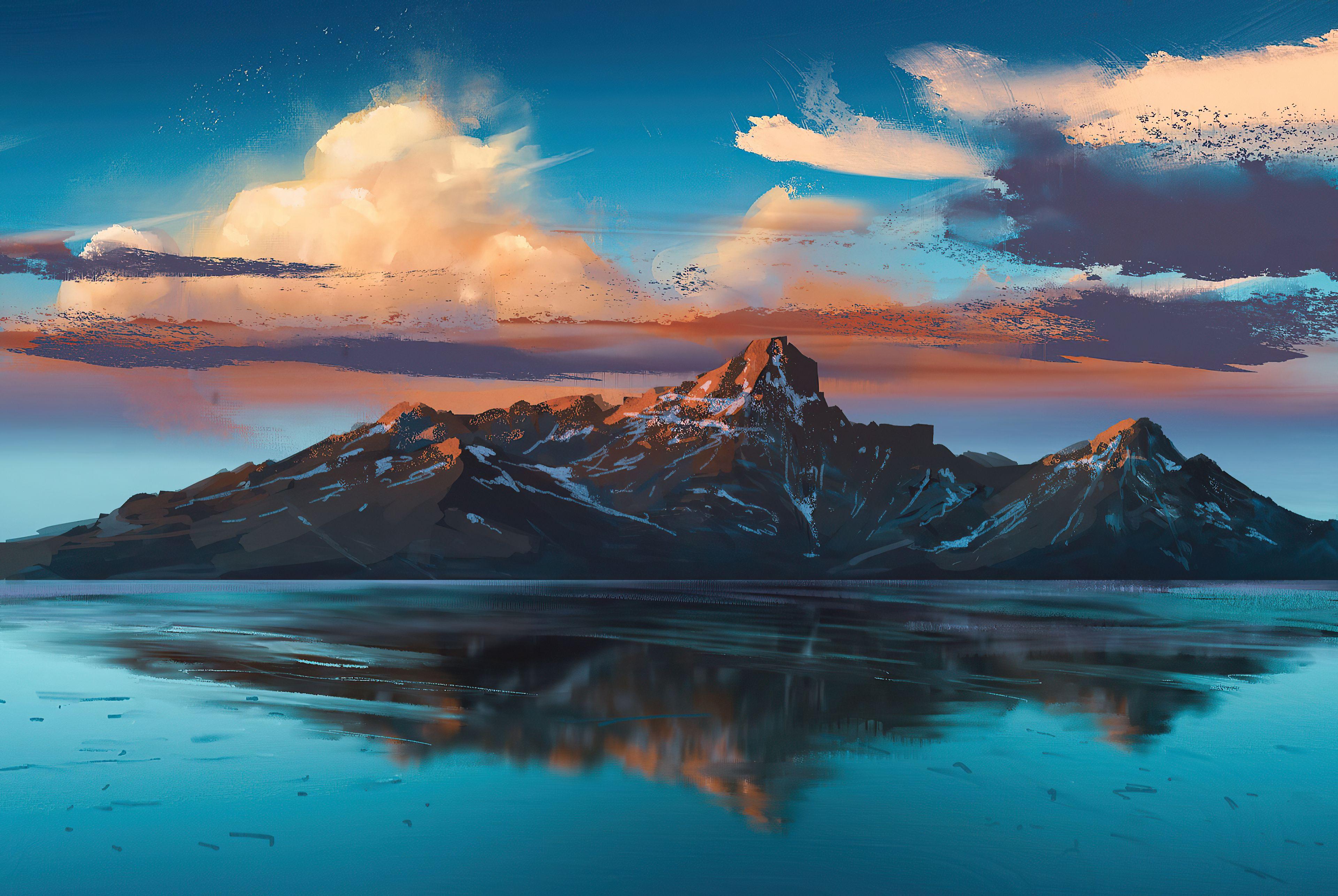 Mountain Illustration Wallpapers - Top Free Mountain Illustration ...