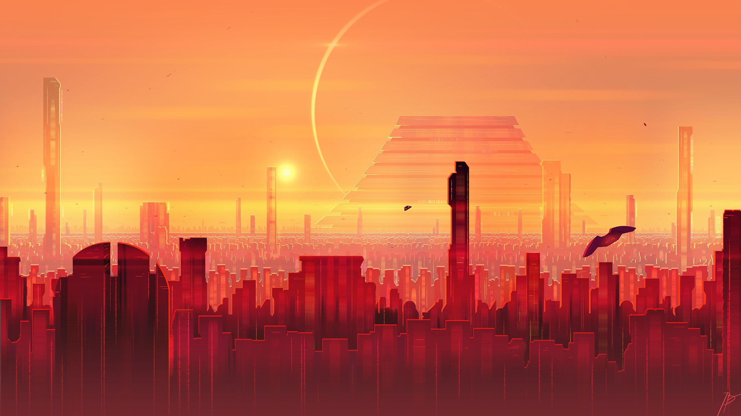 Cityscape Art Wallpapers - Top Free Cityscape Art Backgrounds ...