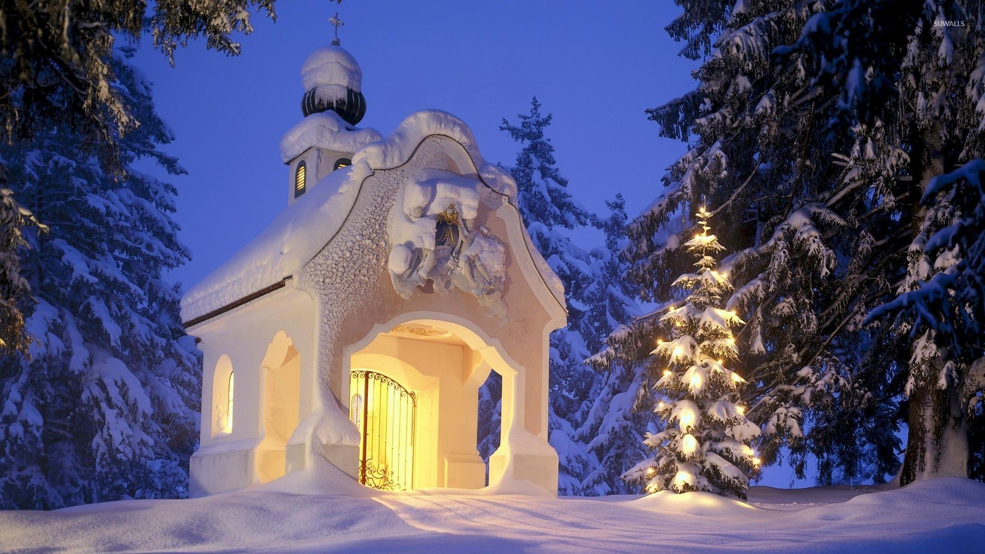 Winter Church Wallpapers - Top Free Winter Church Backgrounds ...
