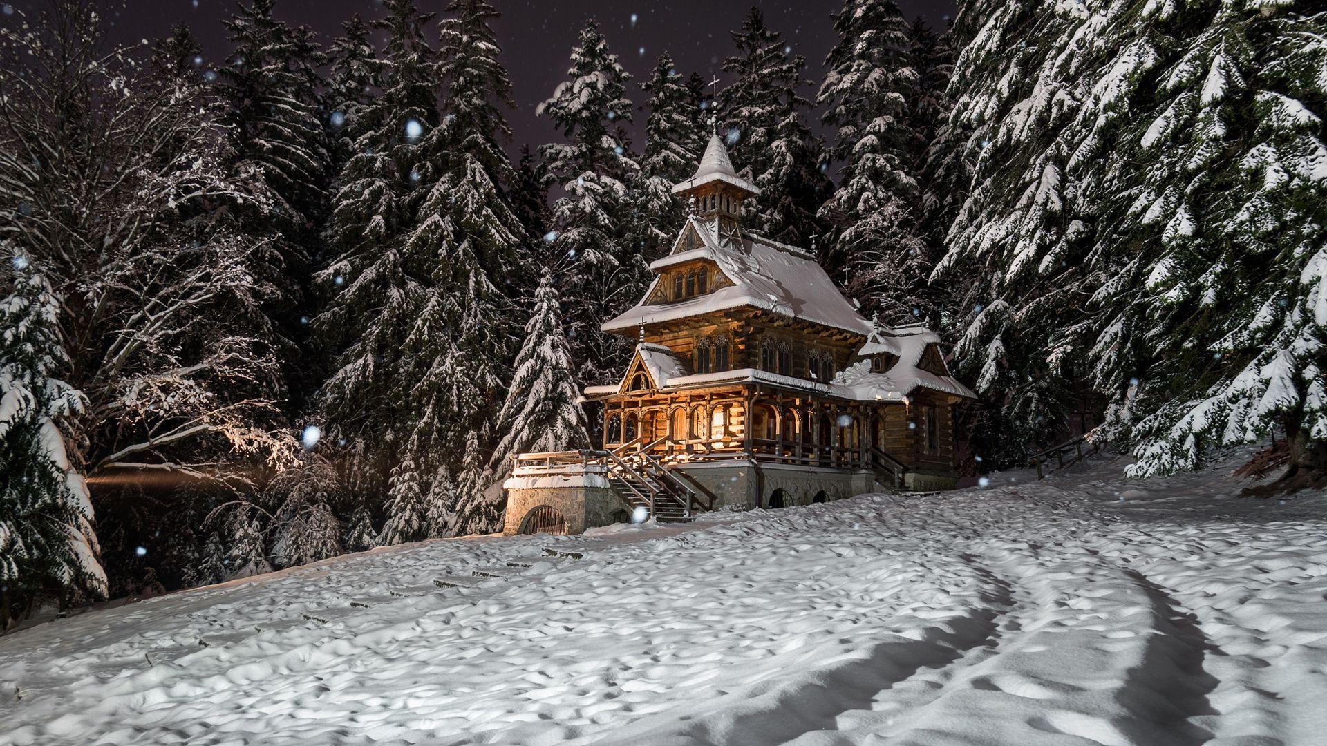 Winter Church Wallpapers - Top Free Winter Church Backgrounds ...