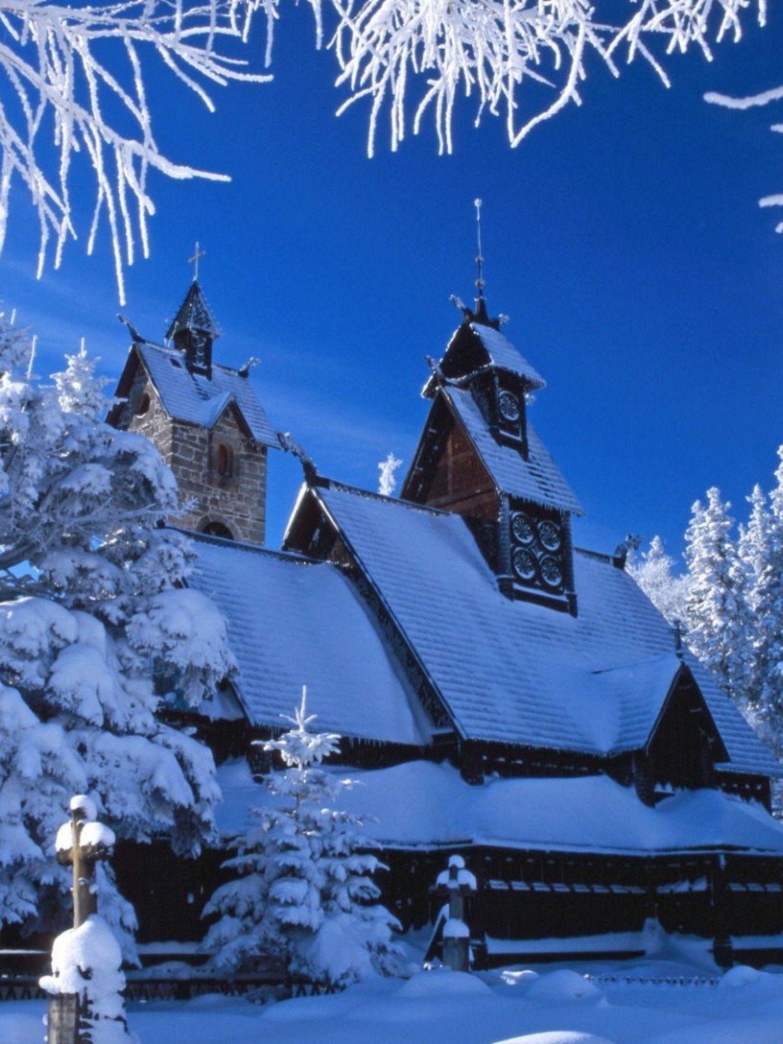 Winter Church Wallpapers - Top Free Winter Church Backgrounds ...
