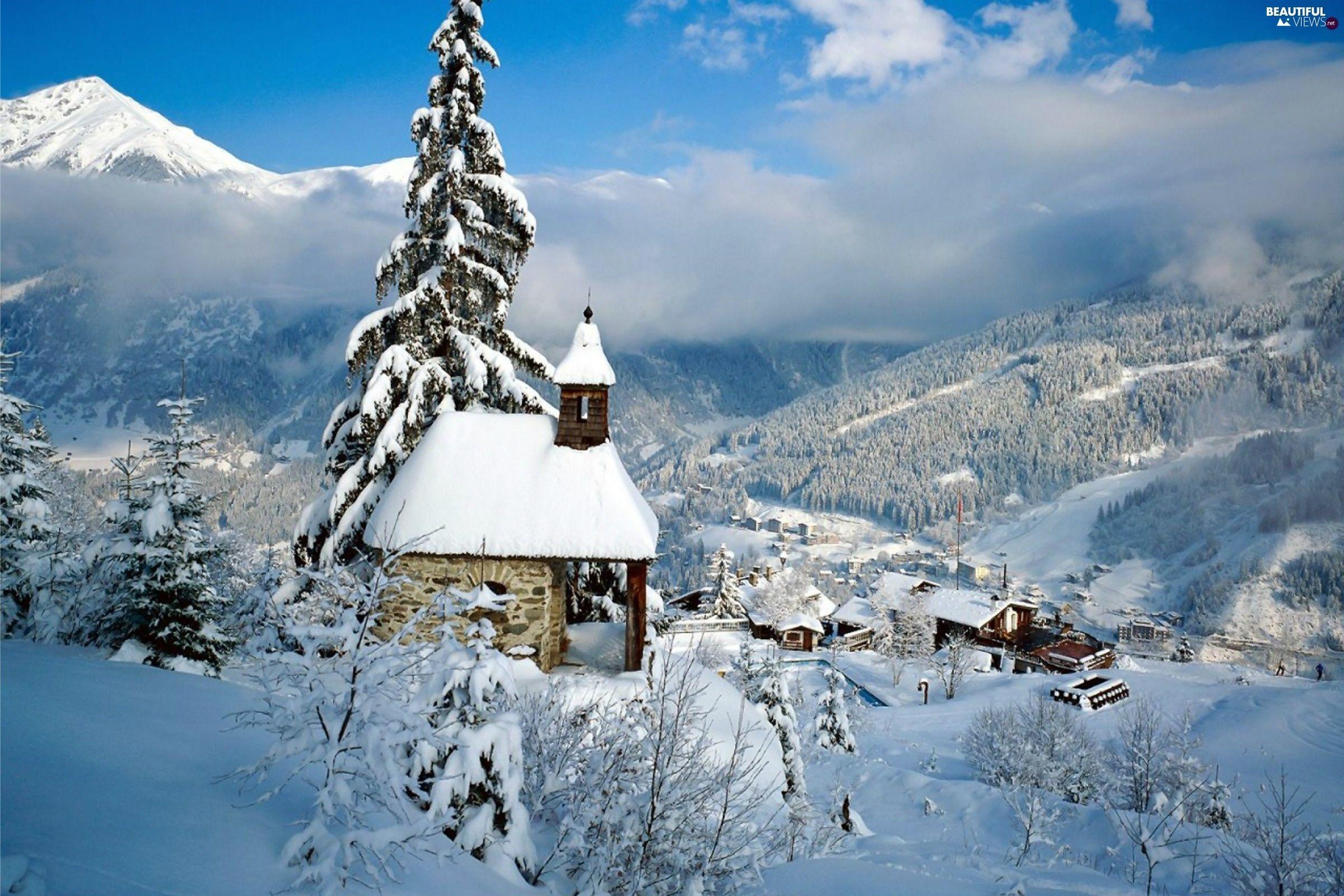 Winter Church Wallpapers - Top Free Winter Church Backgrounds ...