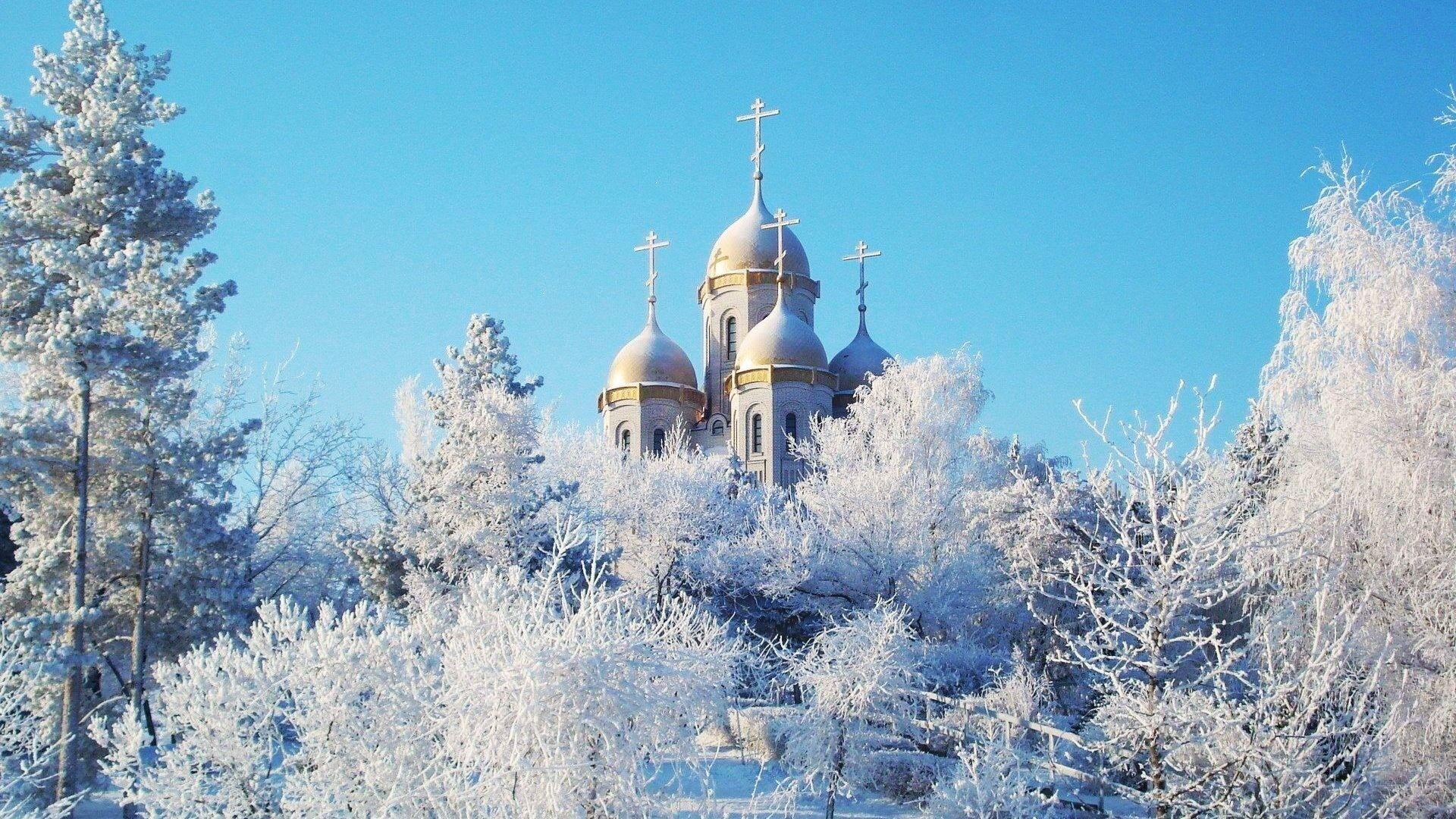 Winter Church Wallpapers - Top Free Winter Church Backgrounds ...