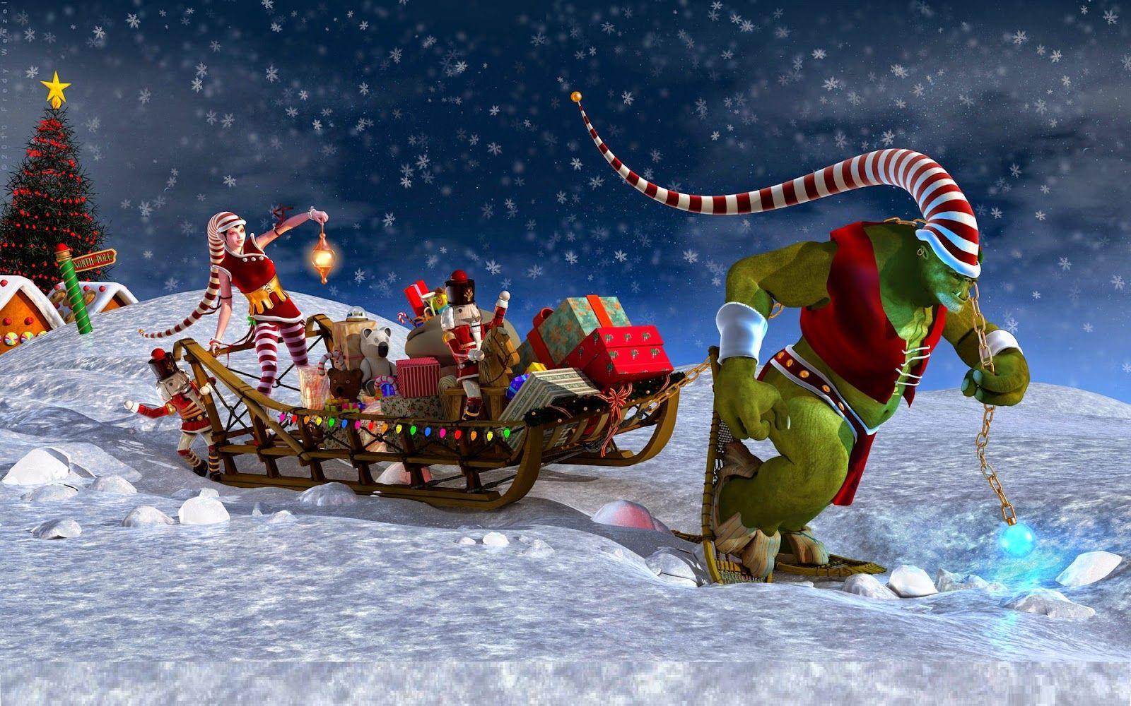 Christmas North Pole Wallpapers - Top Free Christmas North Pole ...