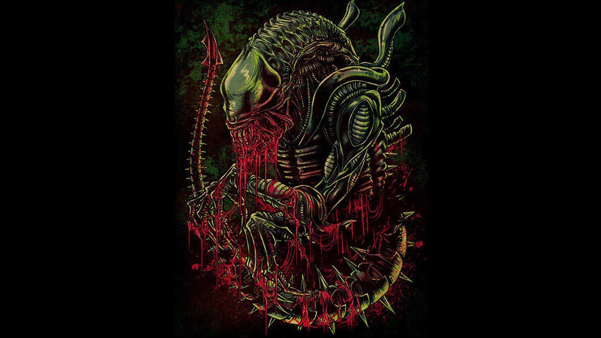 Cool Xenomorph Wallpapers - Top Free Cool Xenomorph Backgrounds ...