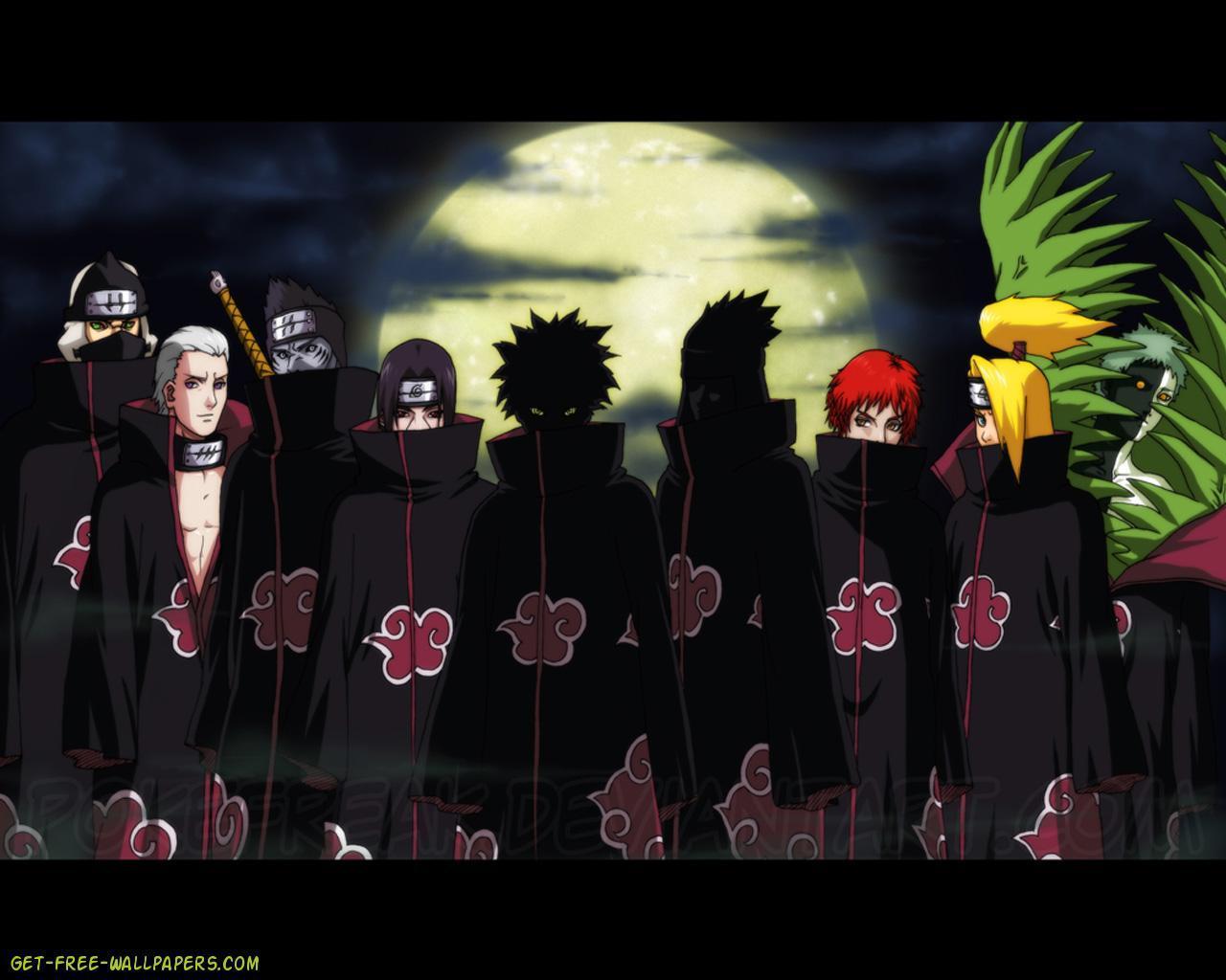 Awesome Akatsuki Wallpapers - Top Free Awesome Akatsuki Backgrounds ...